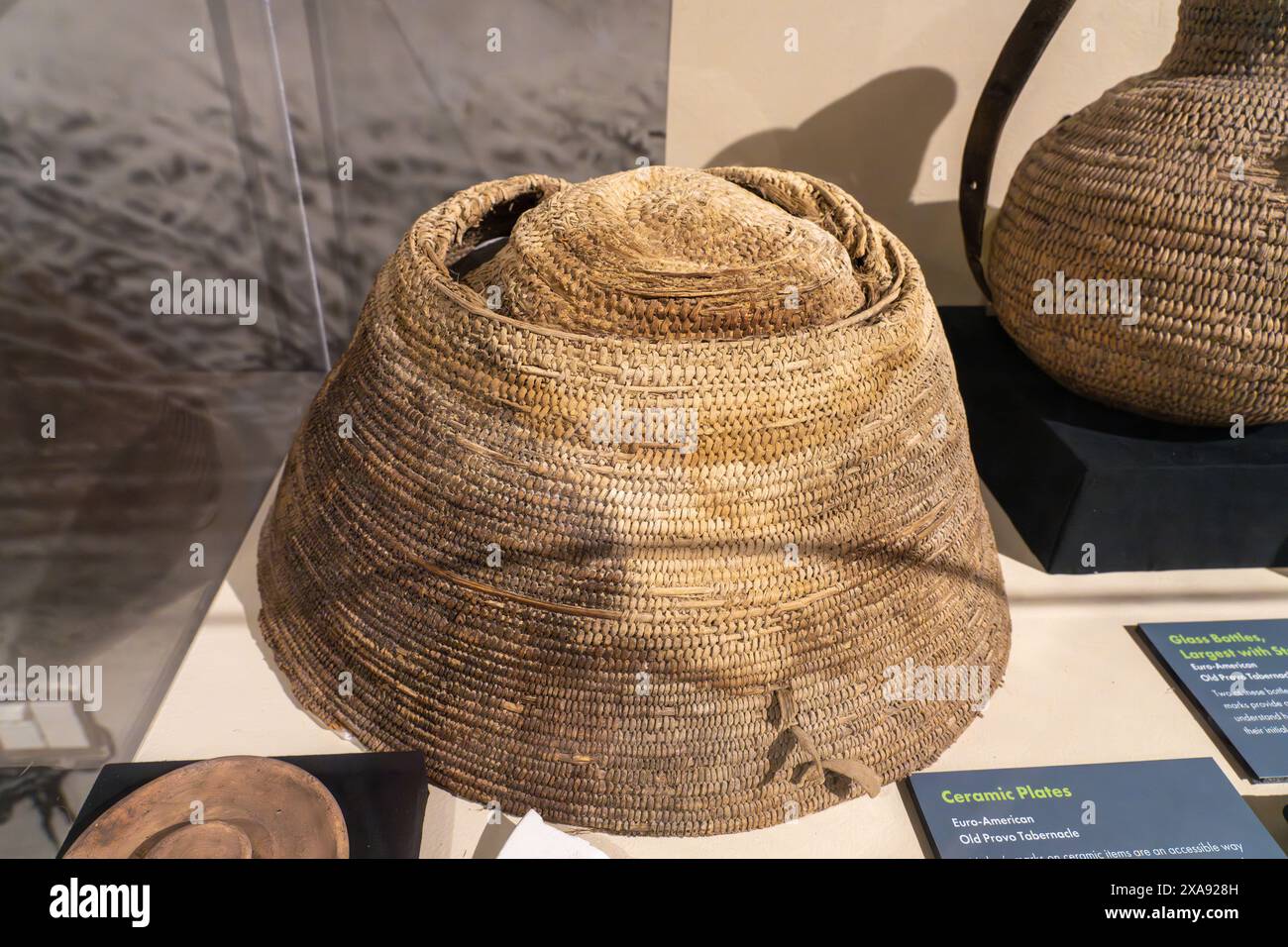 A 1,000 year-old basket from the Fremont Culture in the BYU Museum of ...