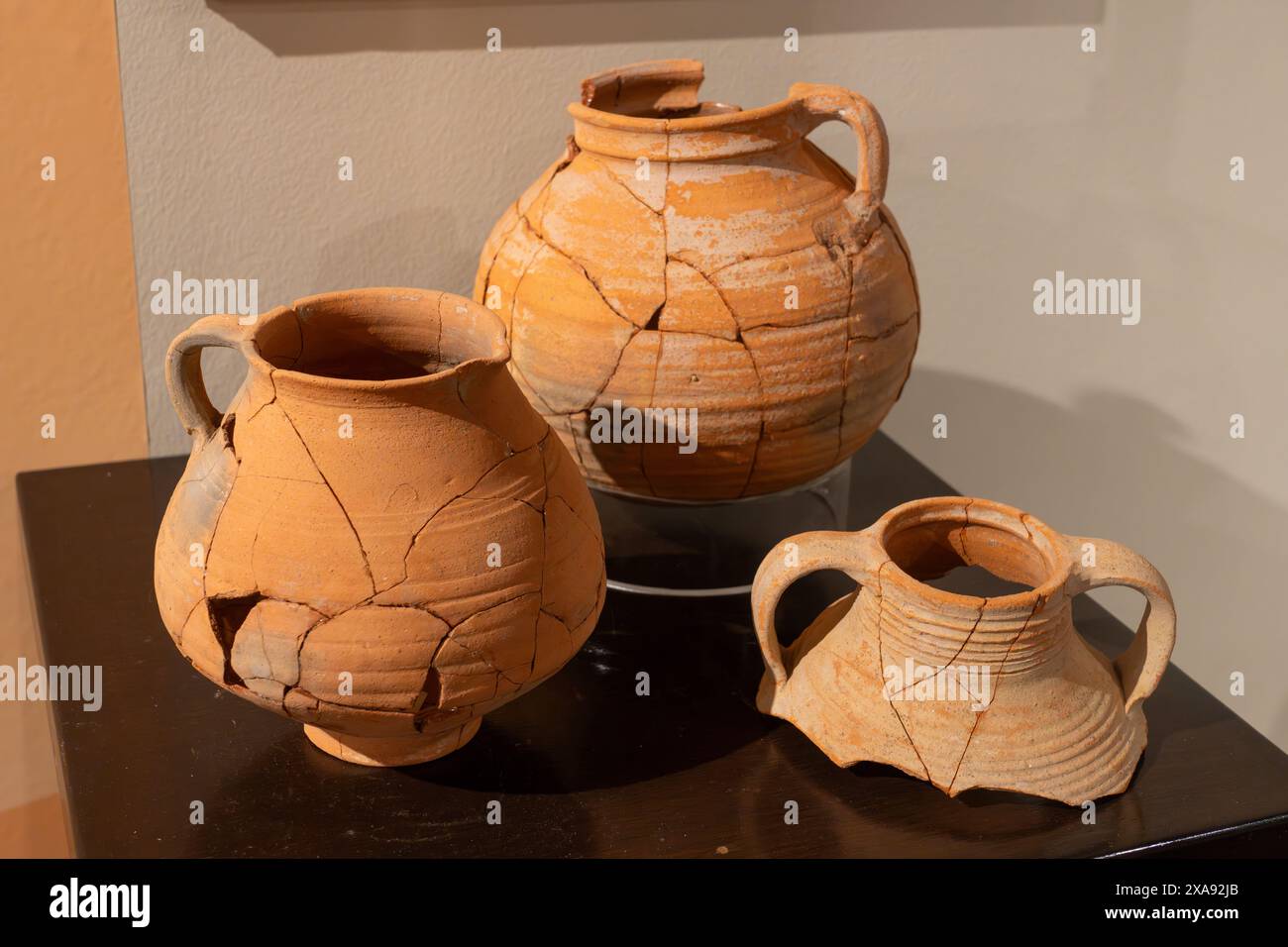 Reconstructed pottery artifacts from Petra, Jordan. BYU Museum of ...