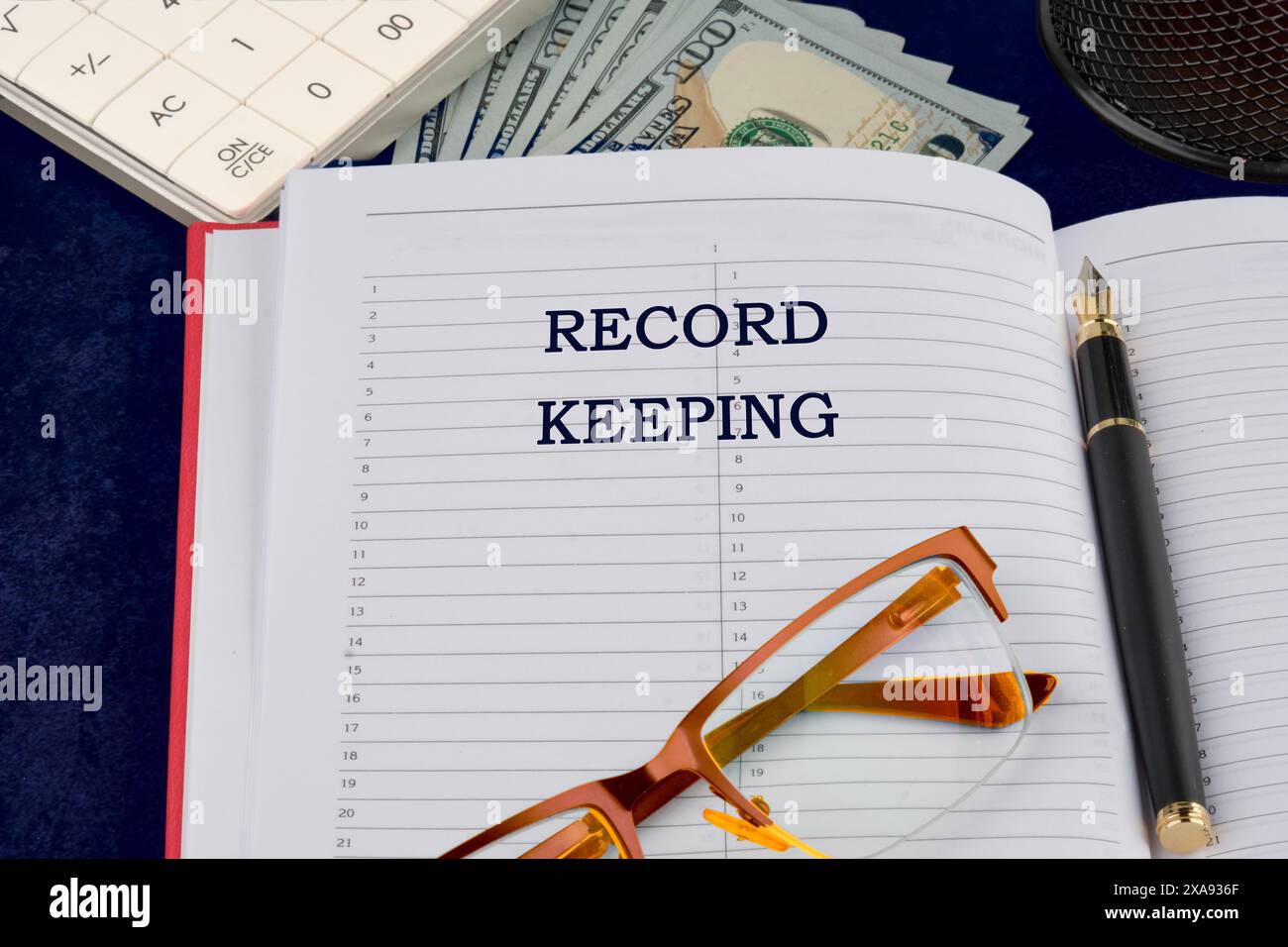 Record keeping hi-res stock photography and images - Alamy