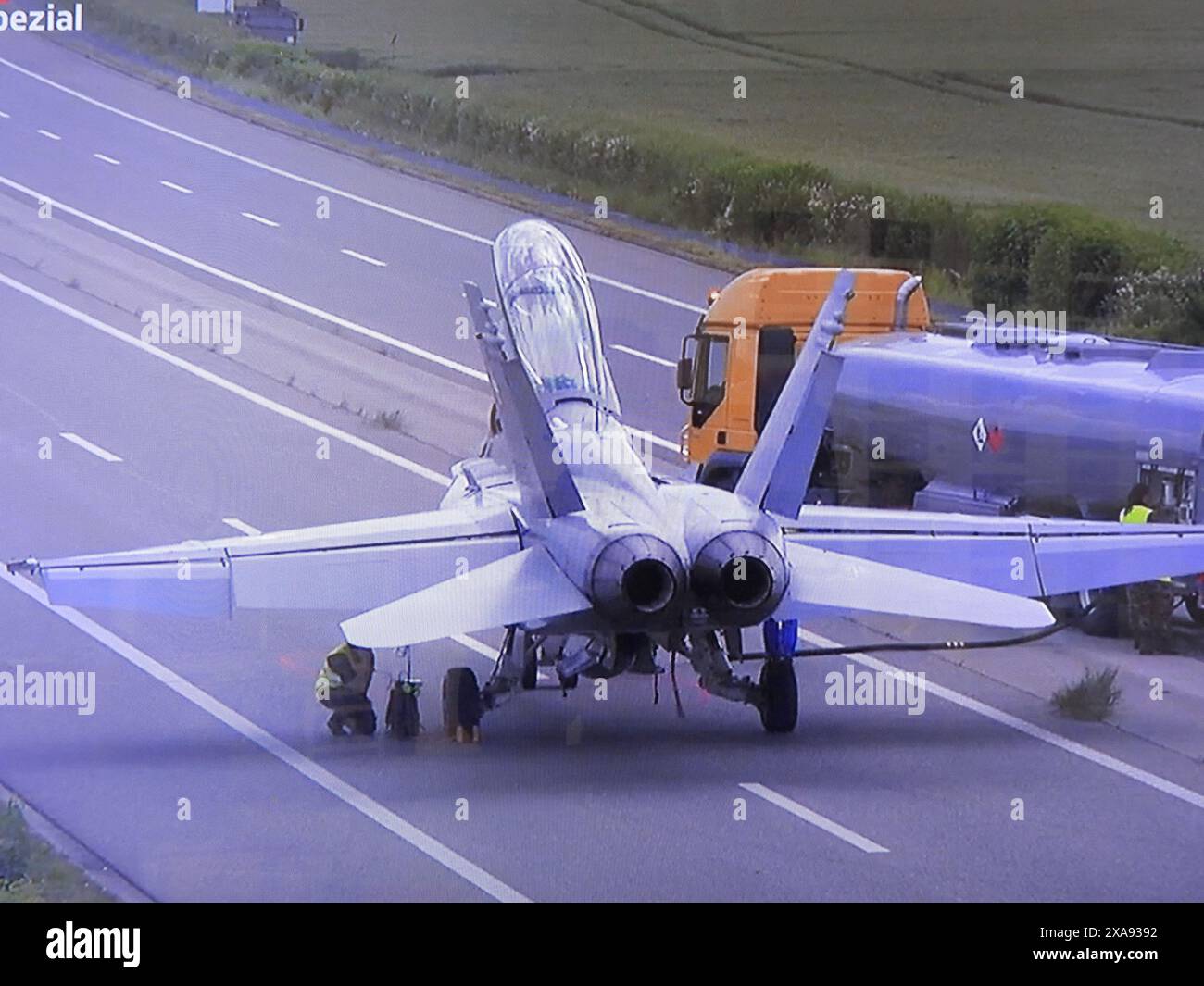 Switzerland: On June 5th, 2024, the Swiss Air Force took off and landed ...