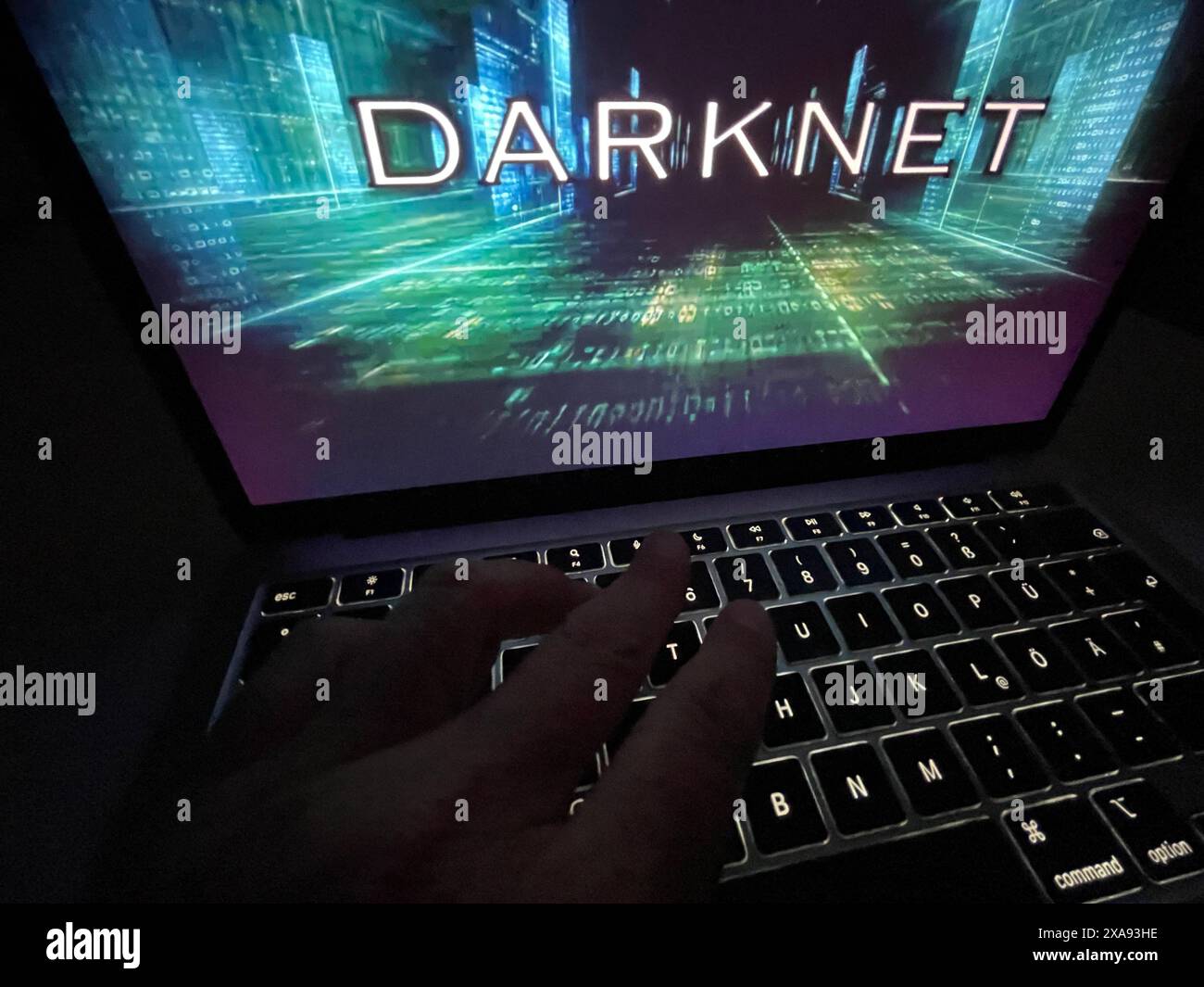 Zugang zum Darknet im Internet 05.06.2024 *** Access to the darknet on ...