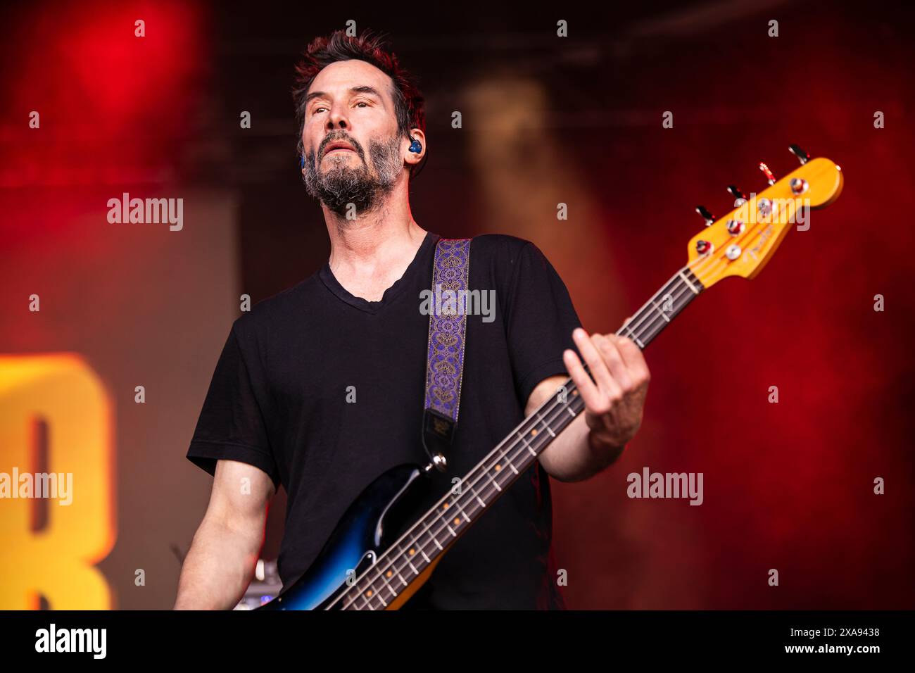 Barcelona, Spain. 2024.05.31. Dogstar (Keanu Reeves band) perform on ...