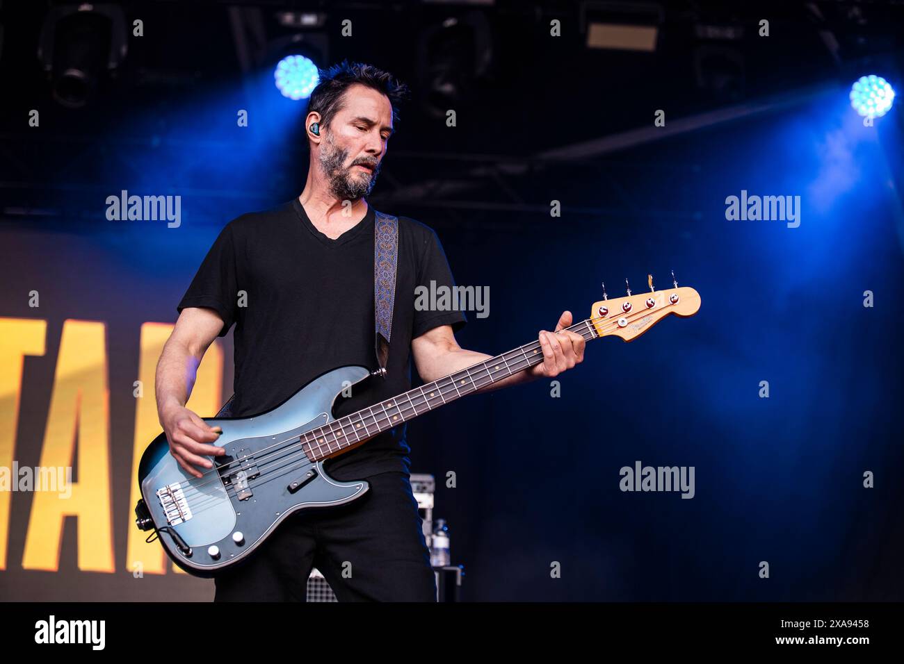 Barcelona, Spain. 2024.05.31. Dogstar (Keanu Reeves band) perform on ...