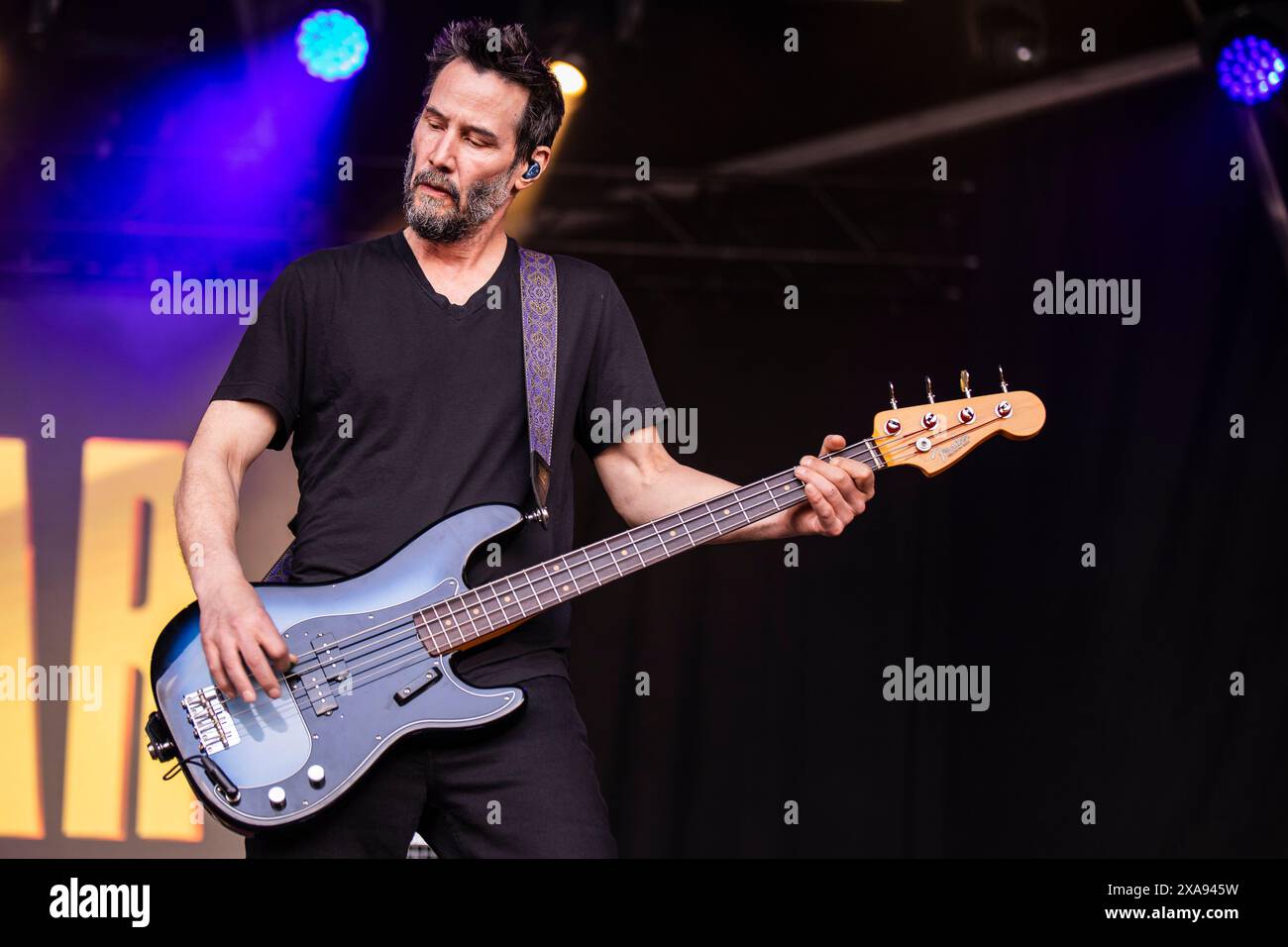 Barcelona, Spain. 2024.05.31. Dogstar (Keanu Reeves band) perform on ...