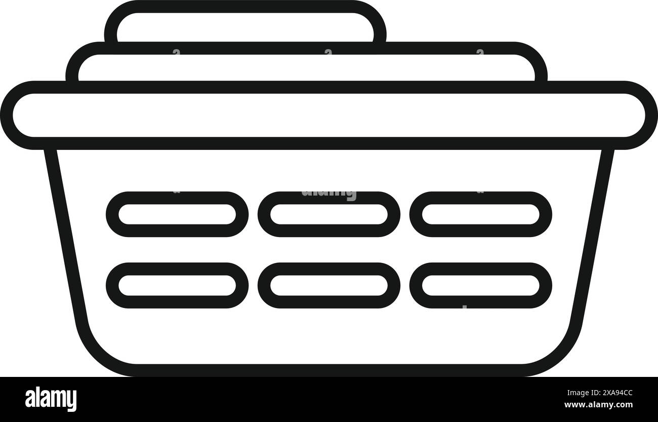 Overflowing laundry basket suggesting someone needs to get busy washing ...