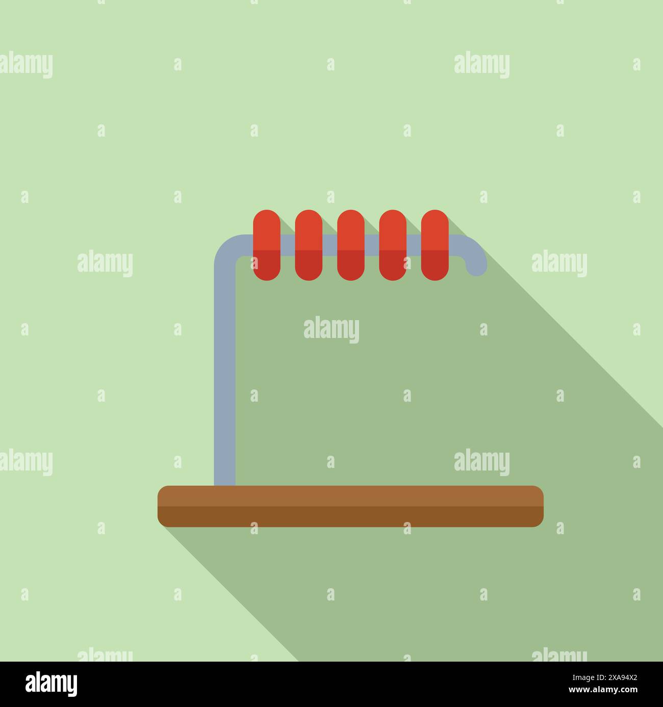 Simple abacus is waiting to help someone learn basic math Stock Vector ...