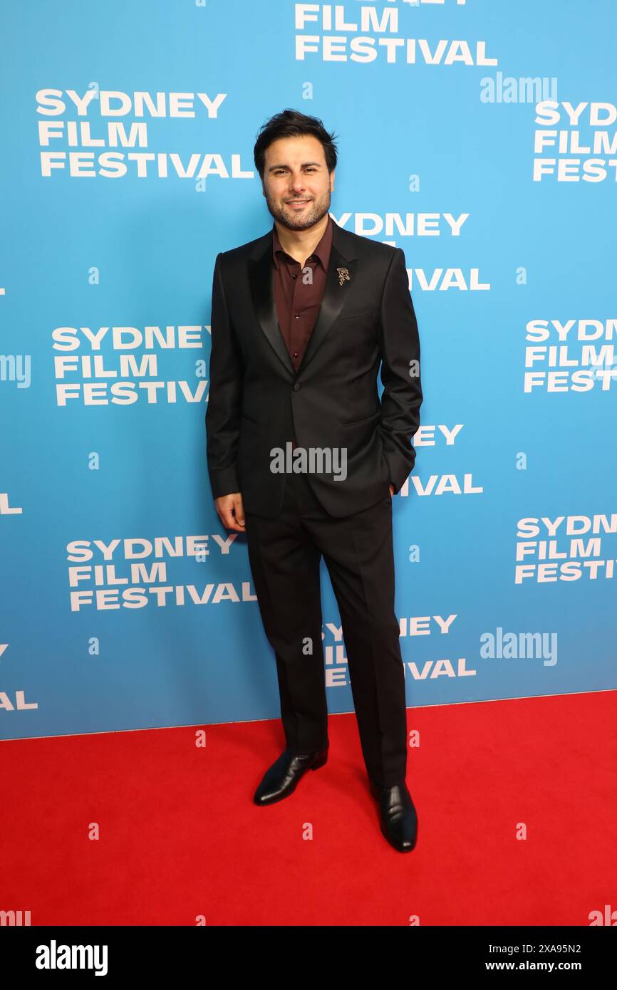 Sydney, Australia. 5th June 2024. Amin Palangi arrives on the red ...