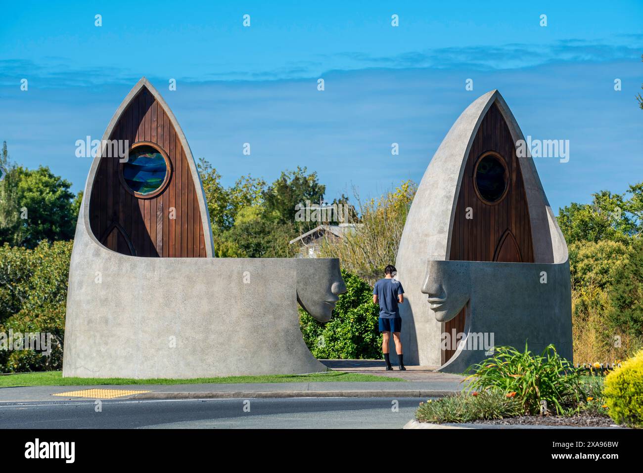 Matakana toilets new zealand hi-res stock photography and images - Alamy