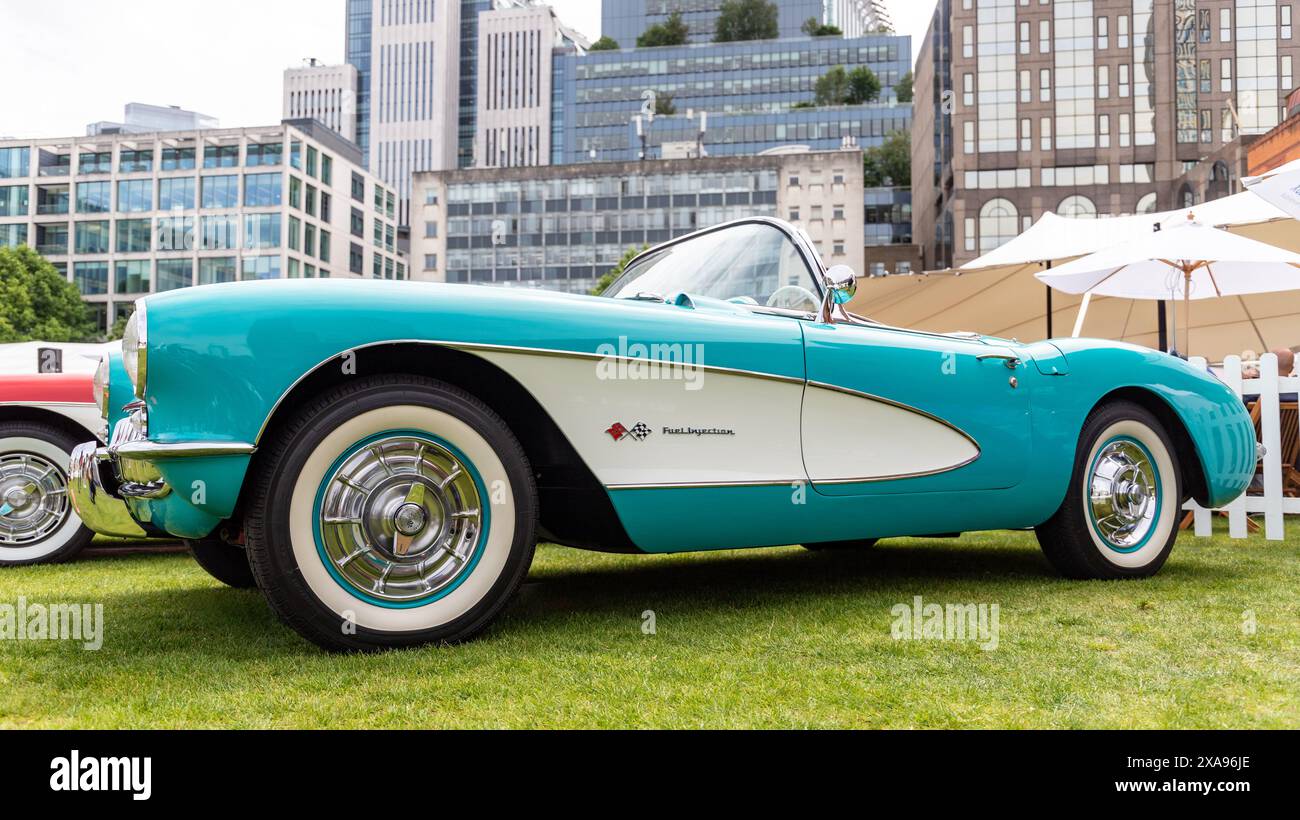 Chevrolet Corvette at the London Concours 2024 Stock Photo - Alamy