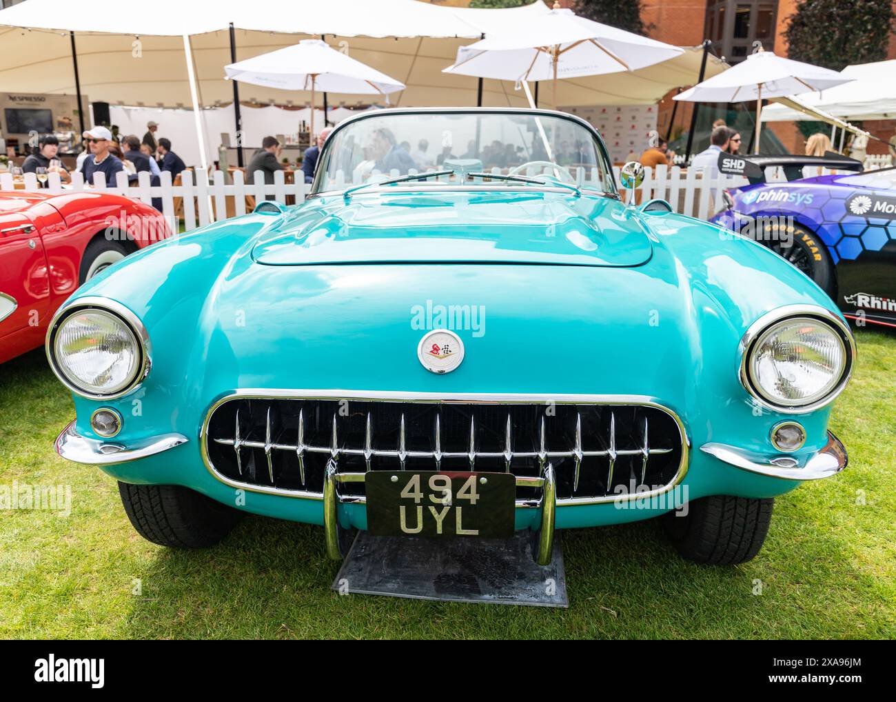 Chevrolet Corvette at the London Concours 2024 Stock Photo - Alamy