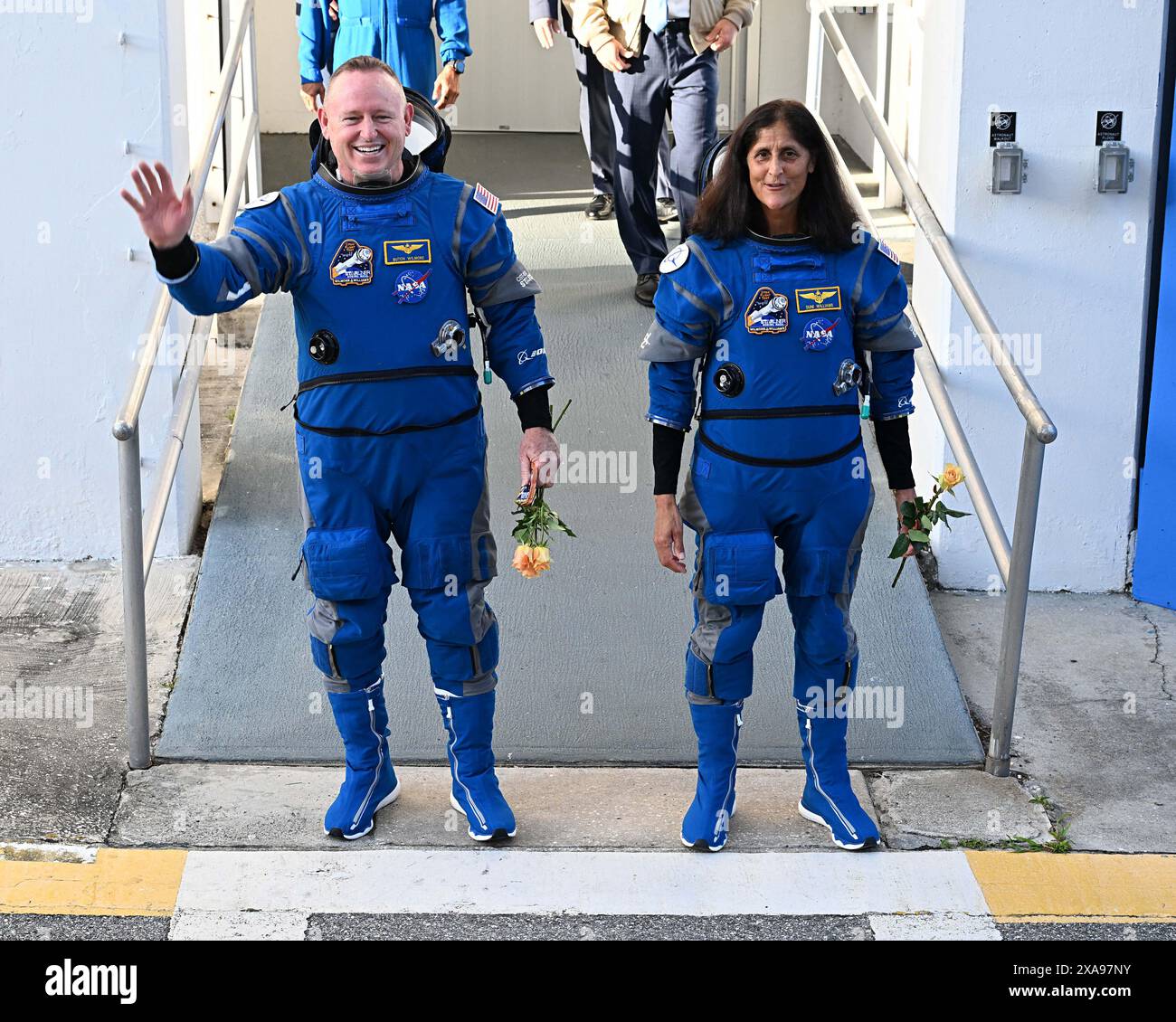 Kennedy Space Center, Florida, USA. 5 June, 2024. NASA Astronauts Butch ...