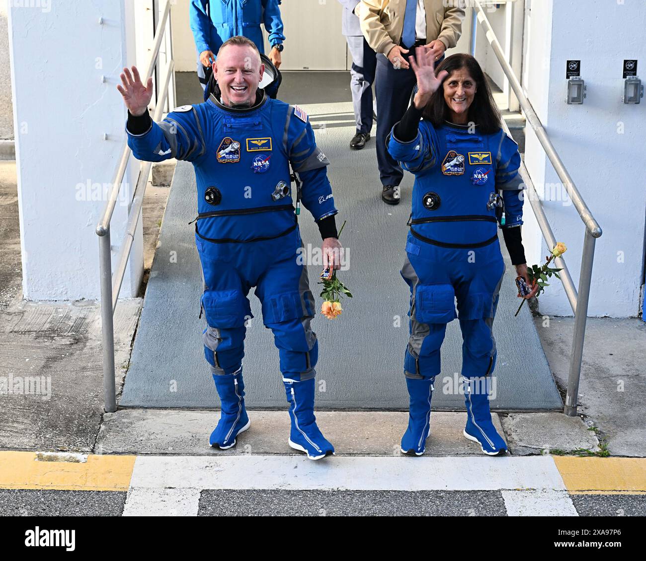 Kennedy Space Center, Florida, USA. 5 June, 2024. NASA Astronauts Butch ...