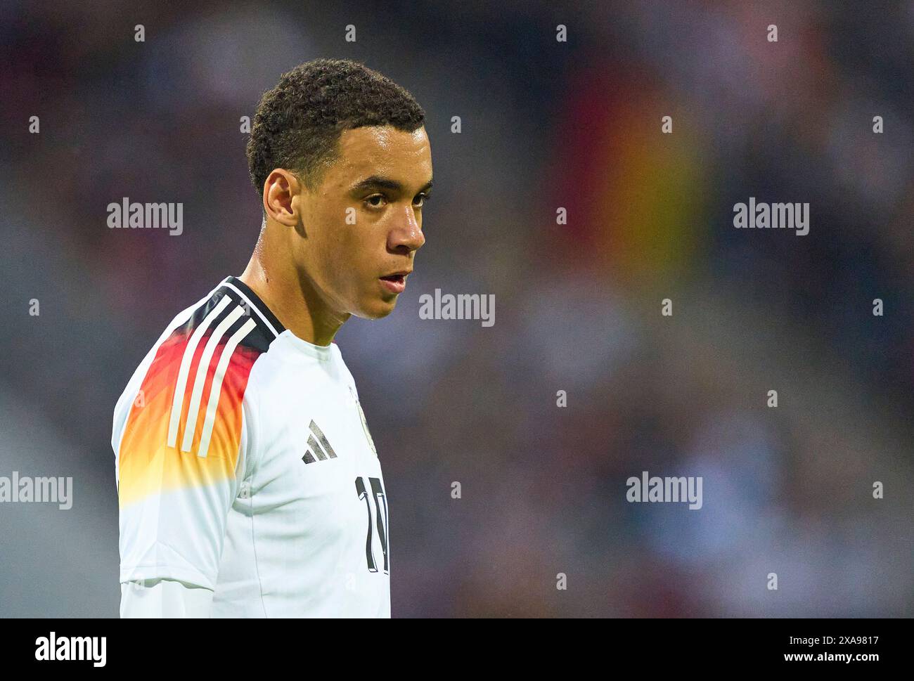 Jamal Musiala, DFB 10 in the friendly match GERMANY, Ukraine. , . on ...