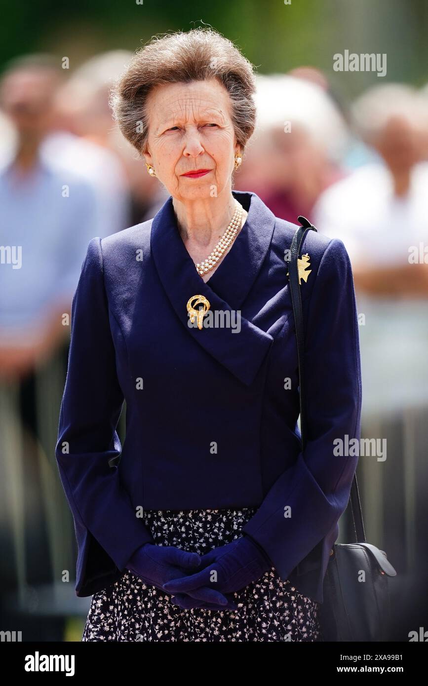 The Princess Royal, Colonel-in-Chief of the Royal Regina Rifles ...