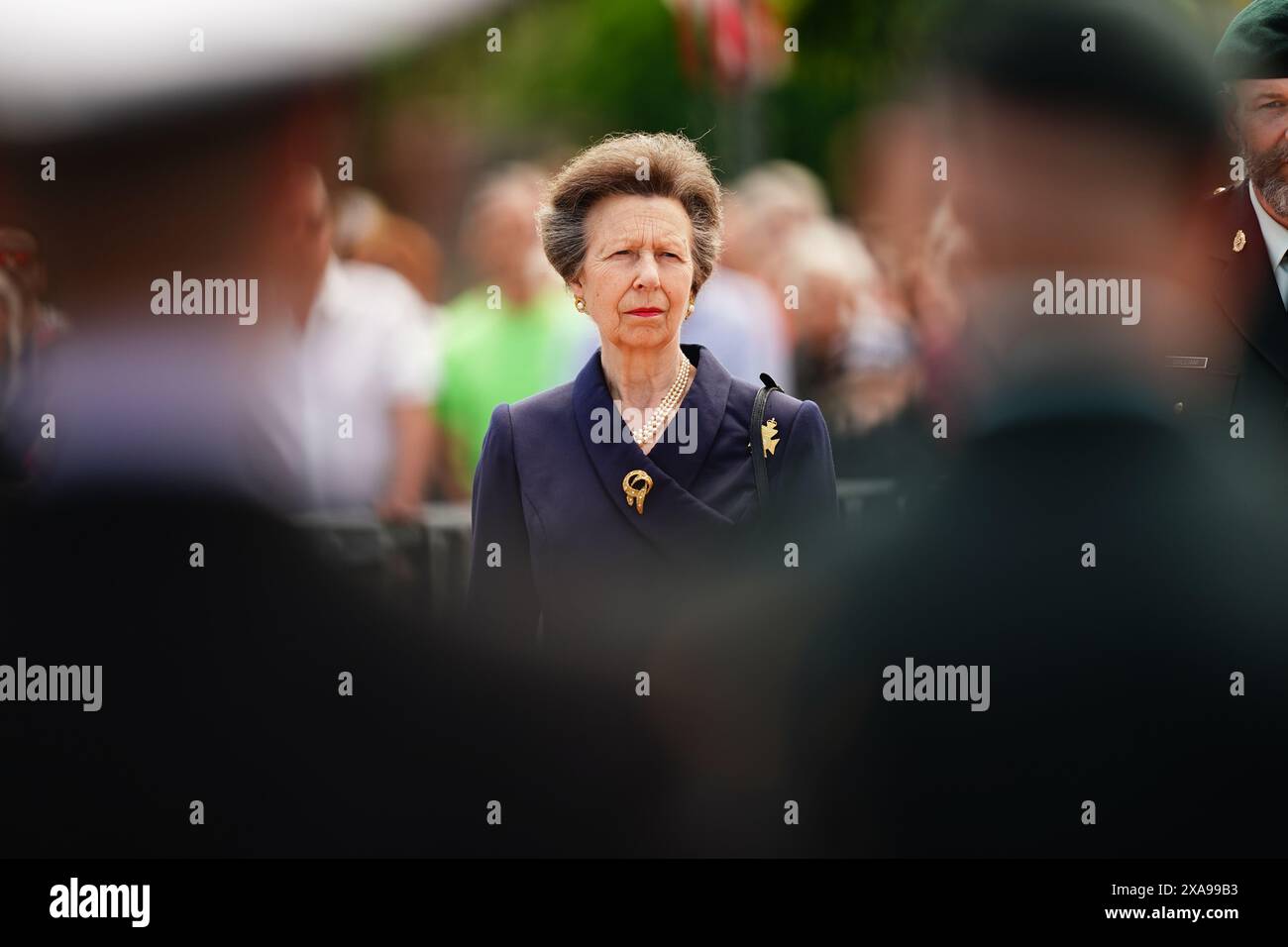 The Princess Royal, Colonel-in-Chief of the Royal Regina Rifles ...