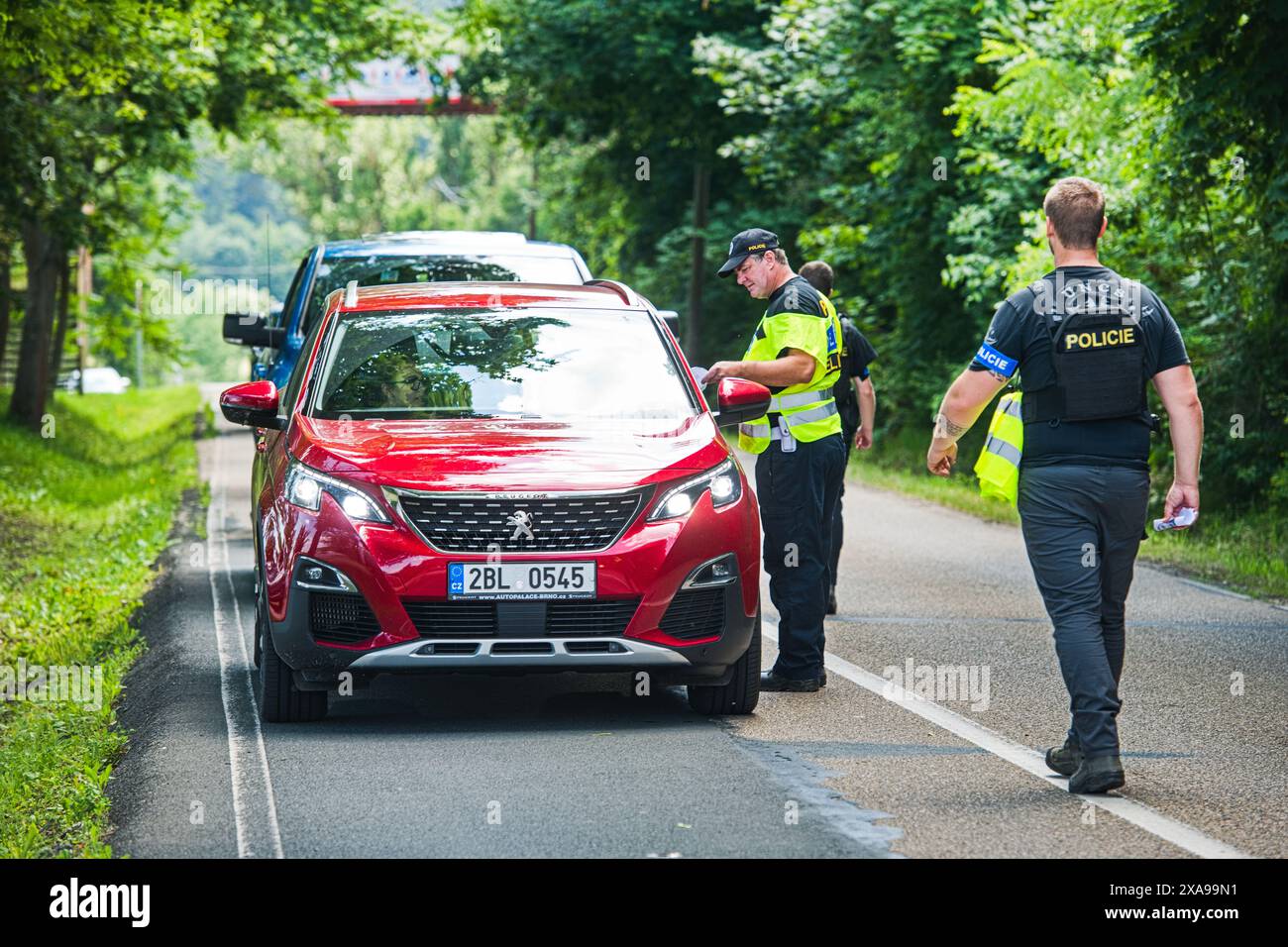 Brno, Czech Republic. 05th June, 2024. Czech police search around the ...