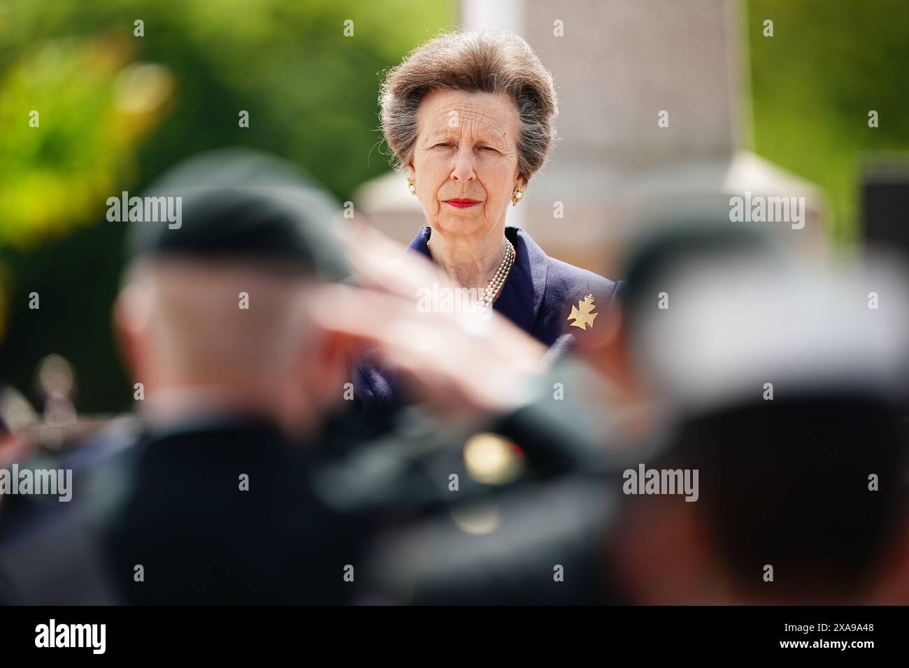 The Princess Royal, Colonel-in-Chief of the Royal Regina Rifles ...