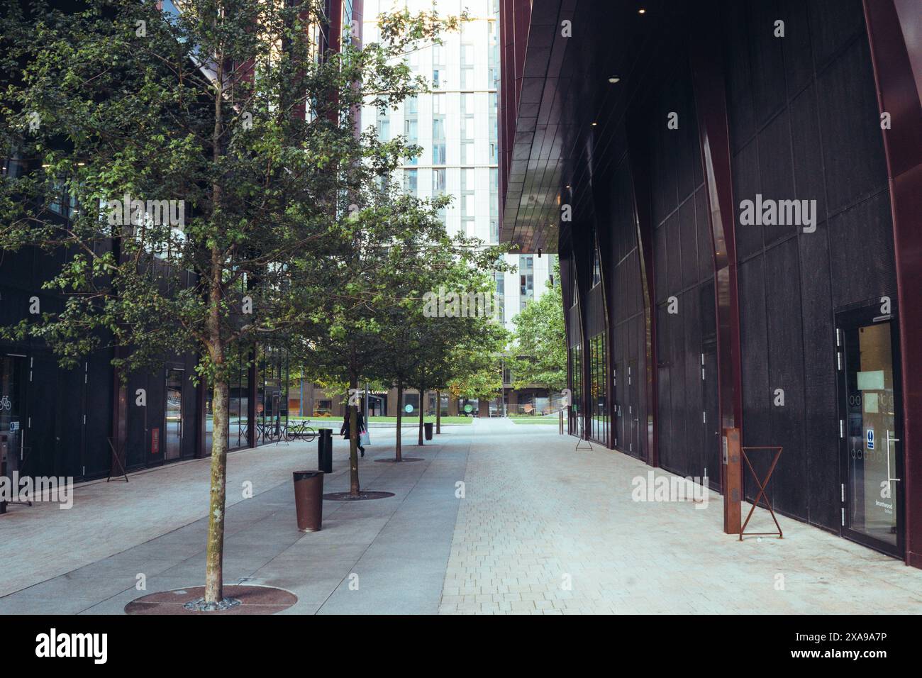Circle Square Student Village in Manchester UK Stock Photo - Alamy