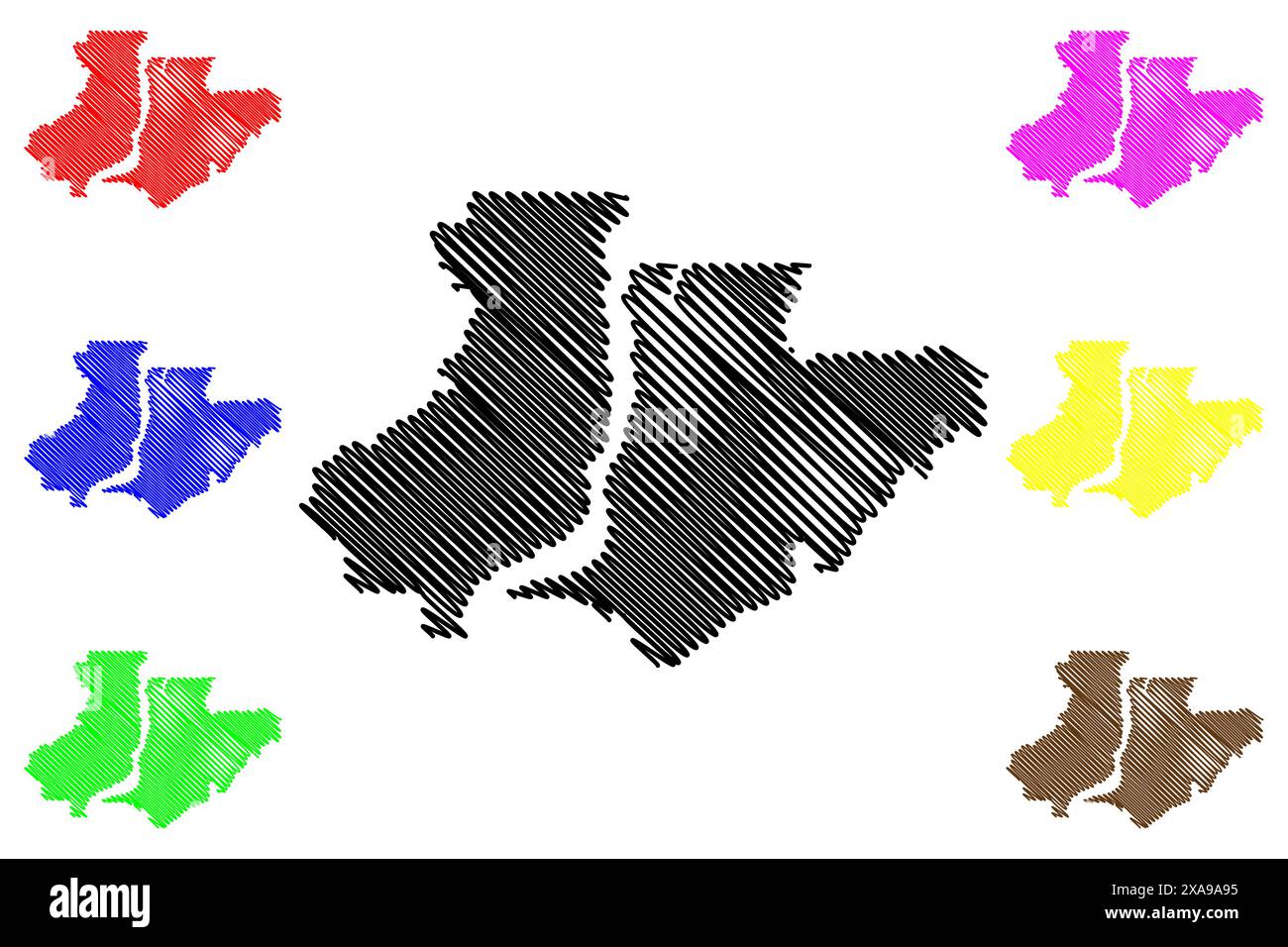 Canada okanagan region Stock Vector Images - Alamy