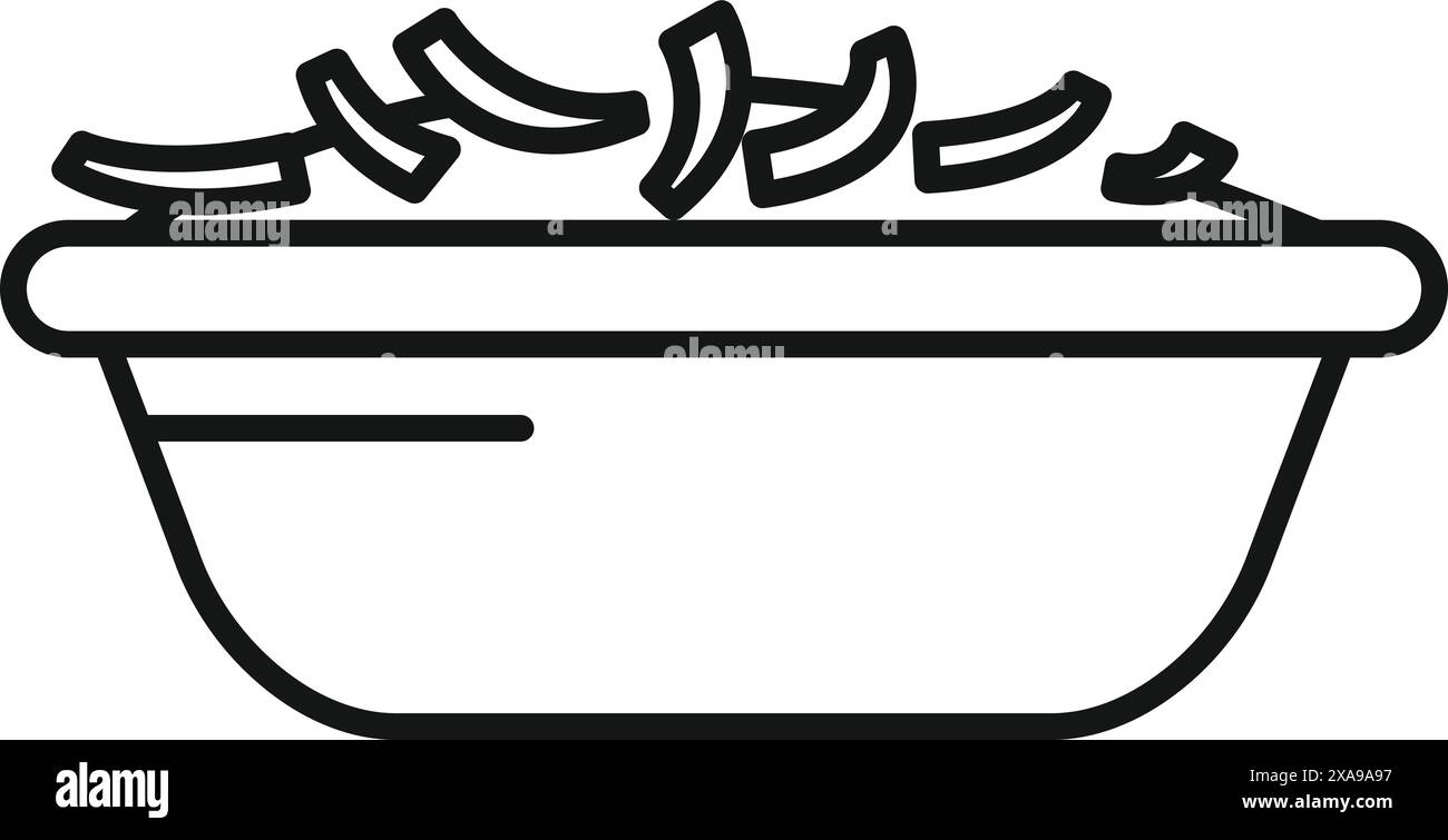 Illustrating the concept of reducing food waste by composting leftovers ...