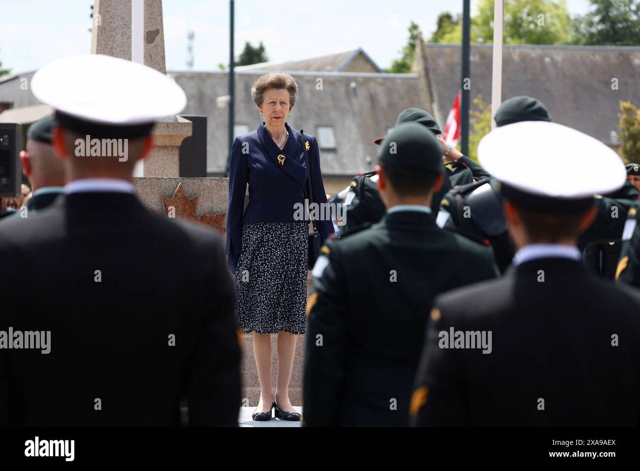 The Princess Royal, Colonel-in-Chief of the Royal Regina Rifles ...