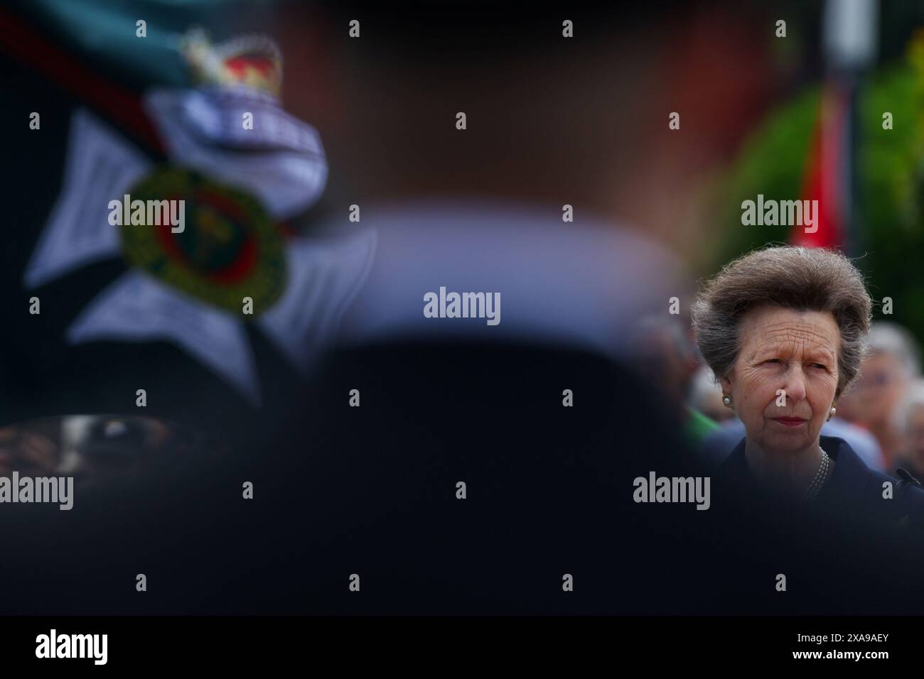 The Princess Royal, Colonel-in-Chief of the Royal Regina Rifles ...