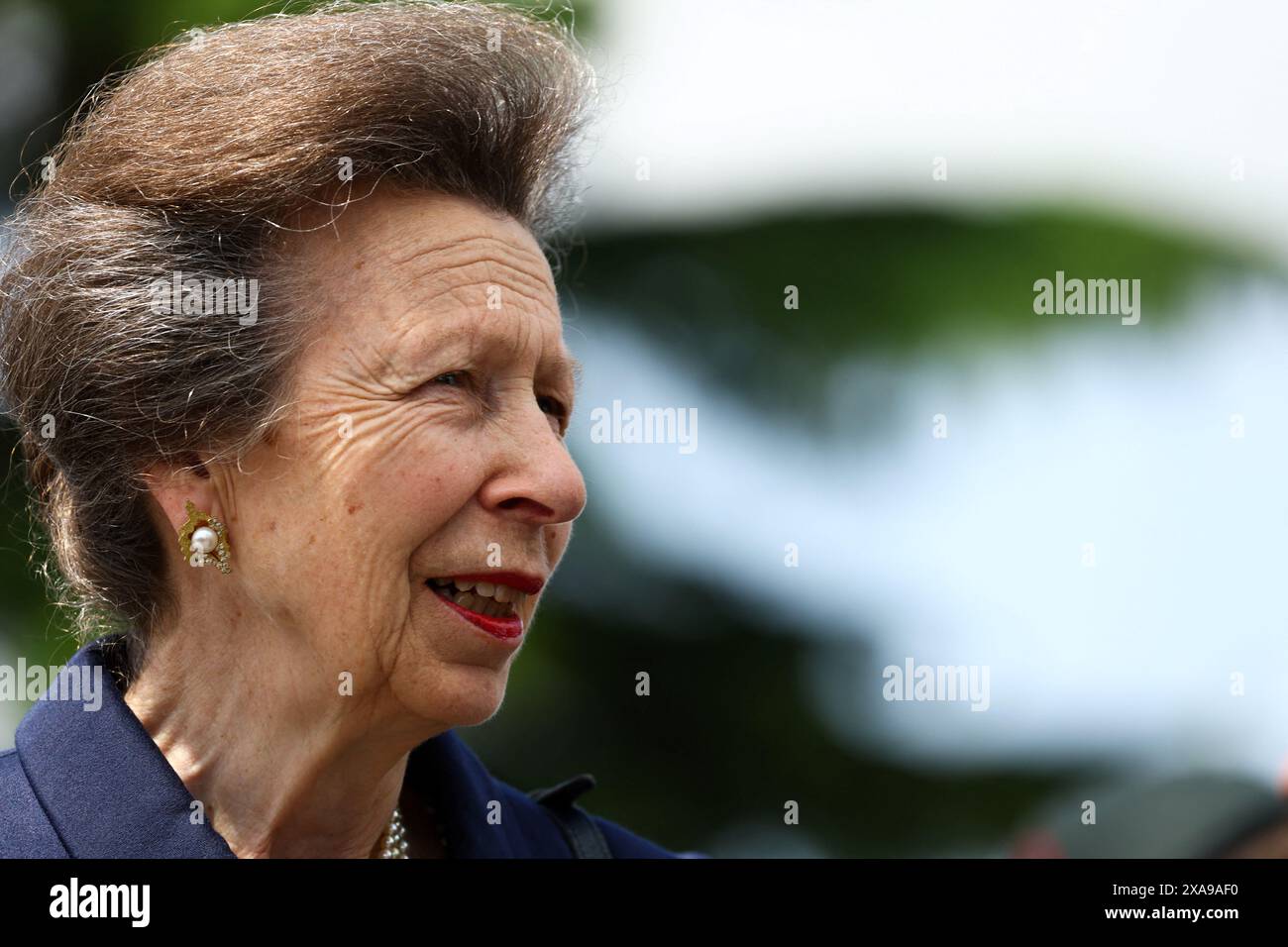 The Princess Royal, Colonel-in-Chief of the Royal Regina Rifles ...