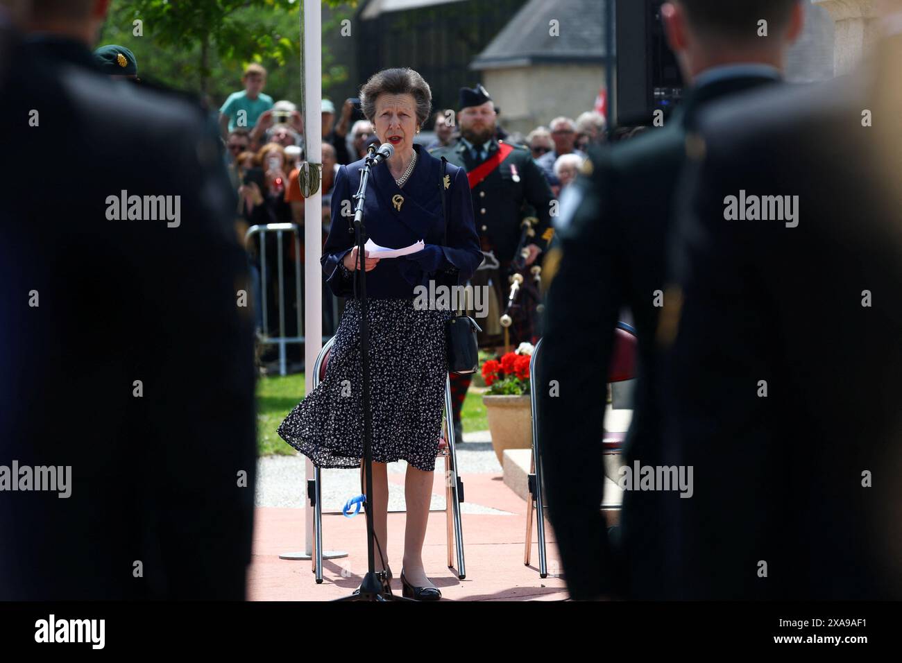 The Princess Royal, Colonel-in-Chief of the Royal Regina Rifles ...