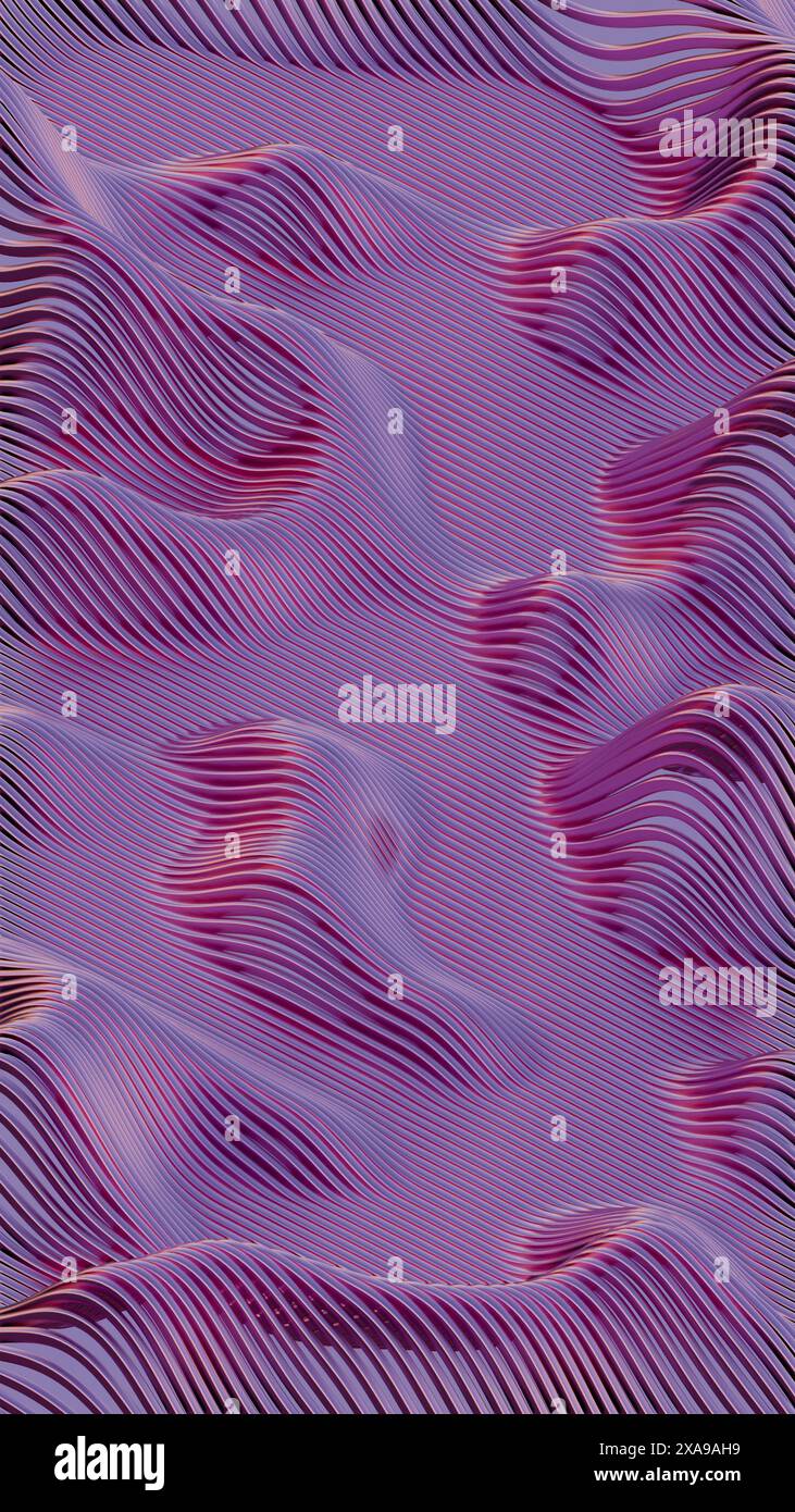 Waves of Parallel Lines: Subtle Gradients Stock Photo - Alamy