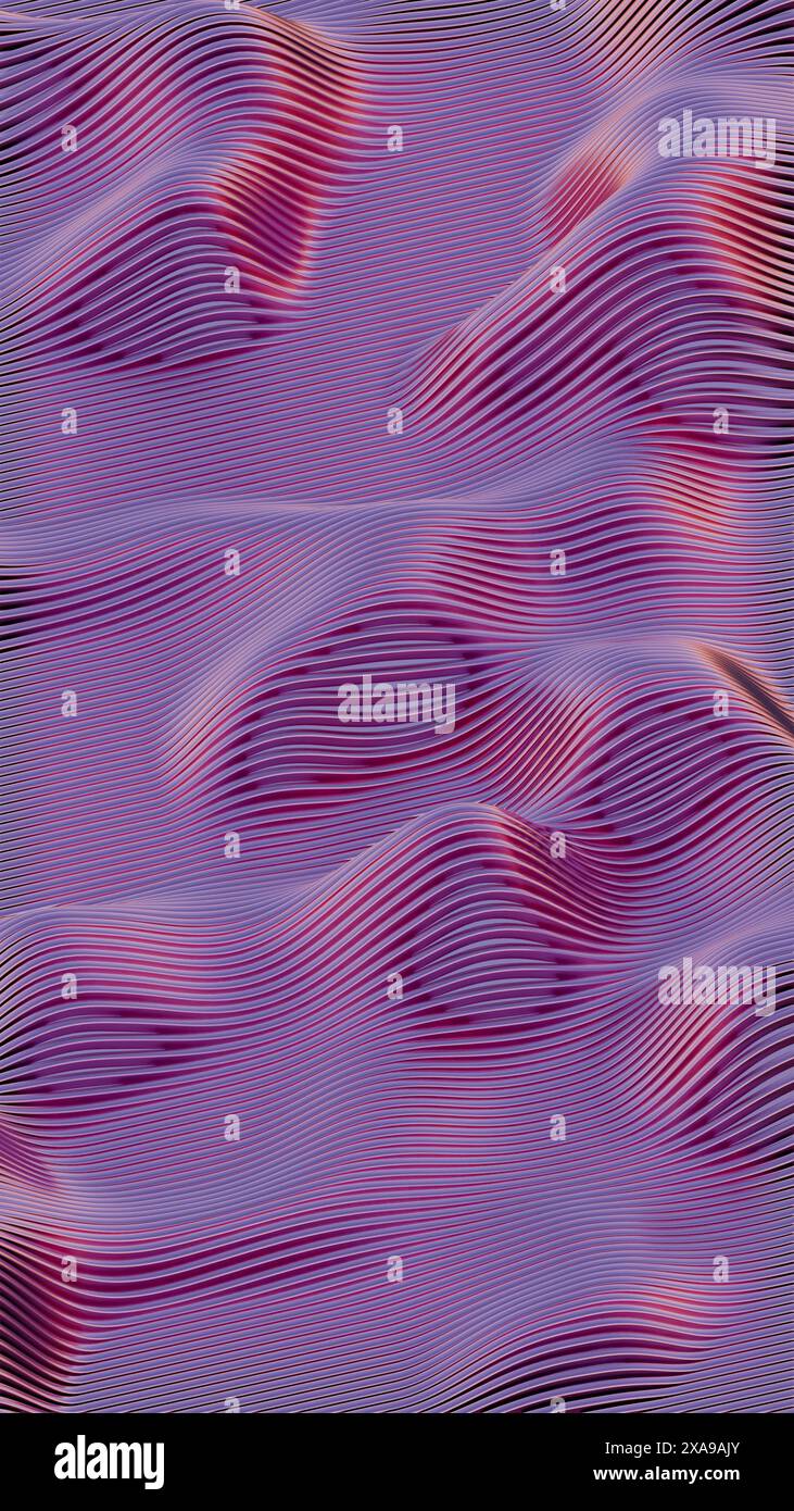 Waves of Parallel Lines: Subtle Gradients Stock Photo - Alamy