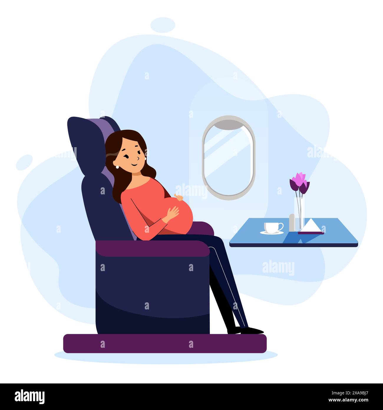 Young woman female first Stock Vector Images - Alamy