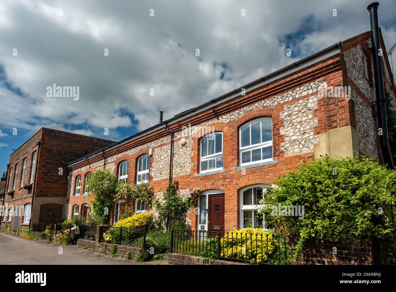 Steyning, June 1st 2024: The old Court House and cells, now converted ...