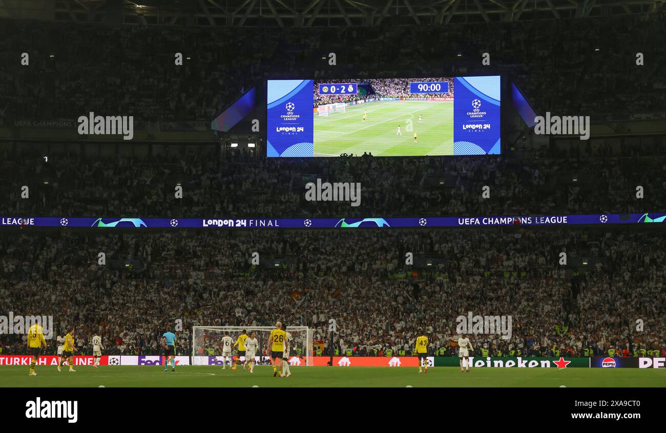 firo : 01.06.2024, football, soccer, UEFA CHAMPIONS LEAGUE, season 2023 ...