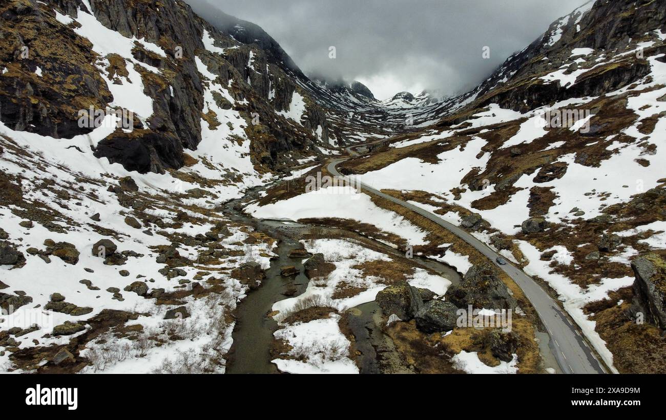 road to noway Stock Photo - Alamy