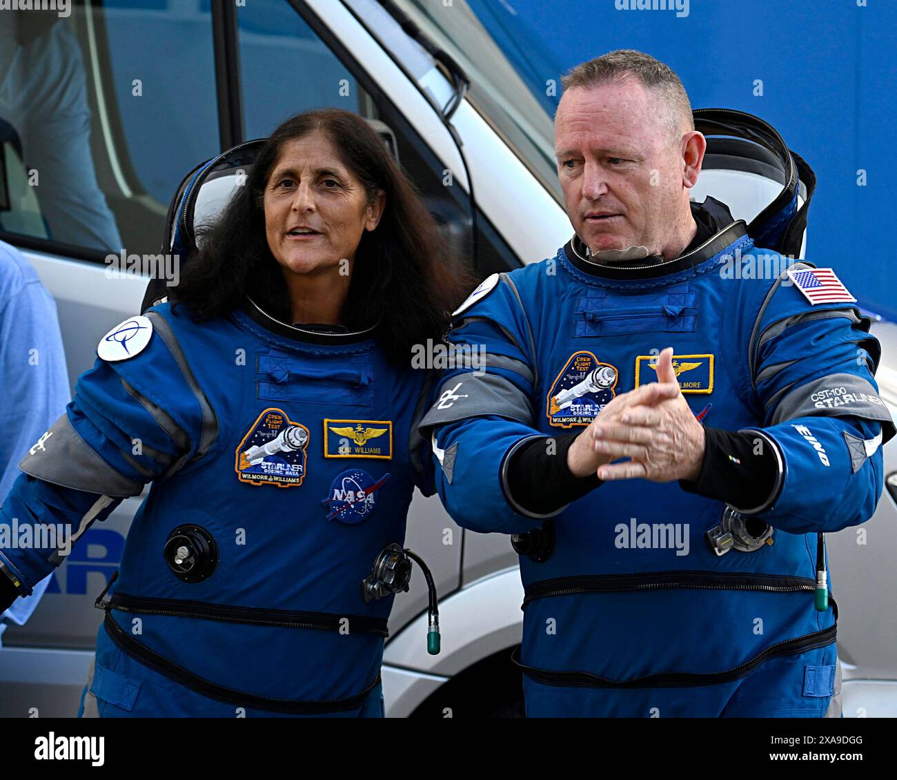 Kennedy Space Center, Florida, USA. 5 June, 2024. NASA Astronauts Suni ...