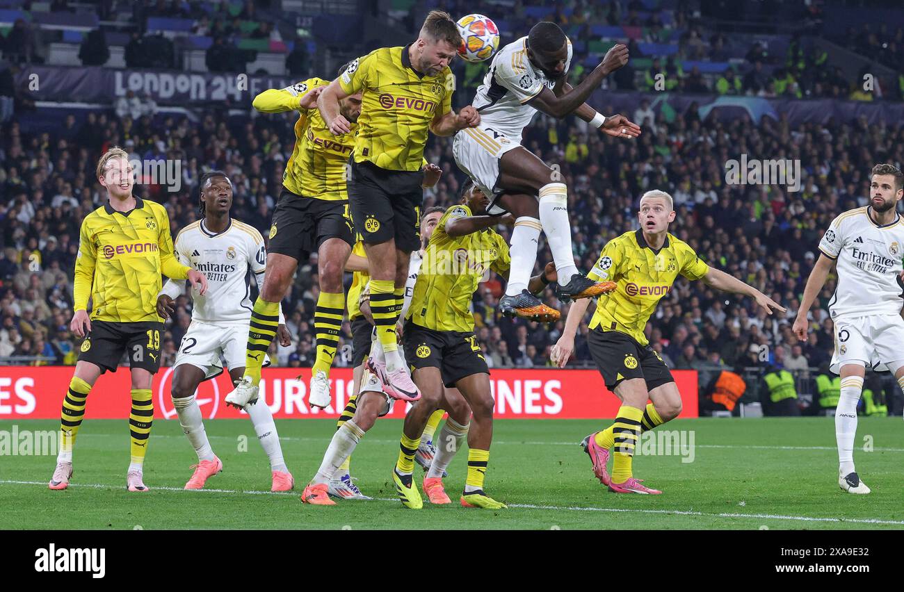 firo : 01.06.2024, football, soccer, UEFA CHAMPIONS LEAGUE, season 2023/2024, UCL, CL, final ...