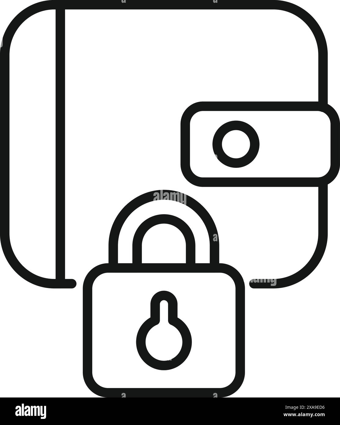 Securing your finances with a simple lock symbolizing protection and ... Securing your finances with a simple lock symbolizing protection and ...