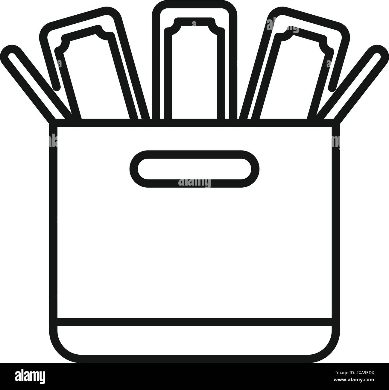 Showing the concept of money laundering using a cardboard box ...