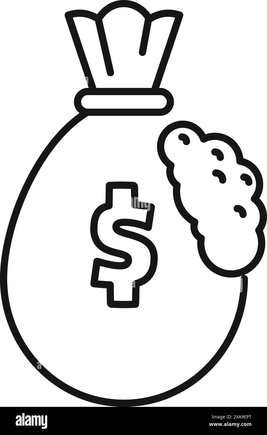 Representing the illegal process of concealing the origins of money ...