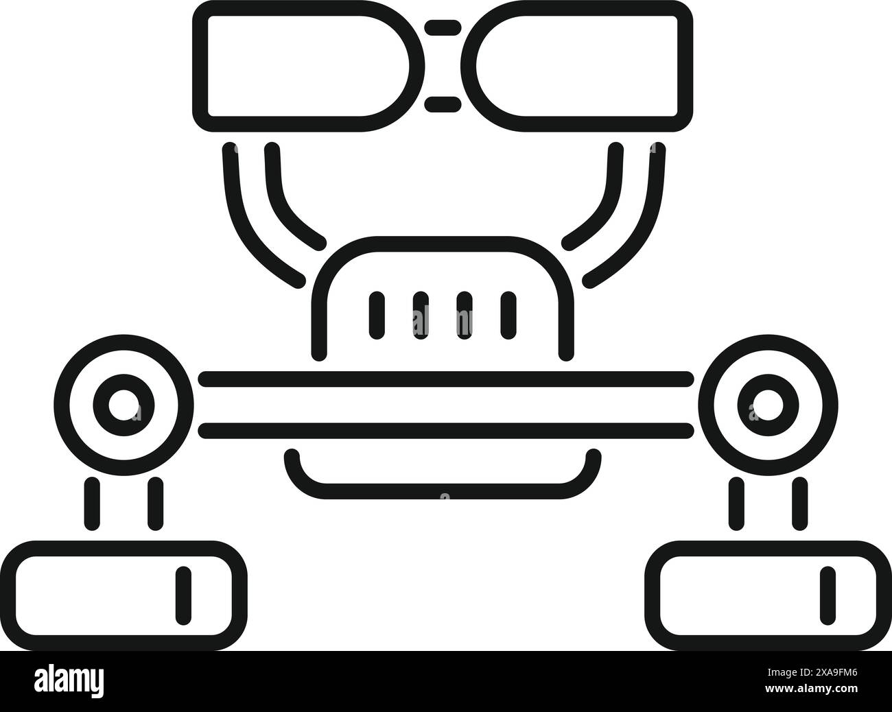 Industrial Robot Arm Using Machine Learning For Automation Stock Vector Image And Art Alamy 