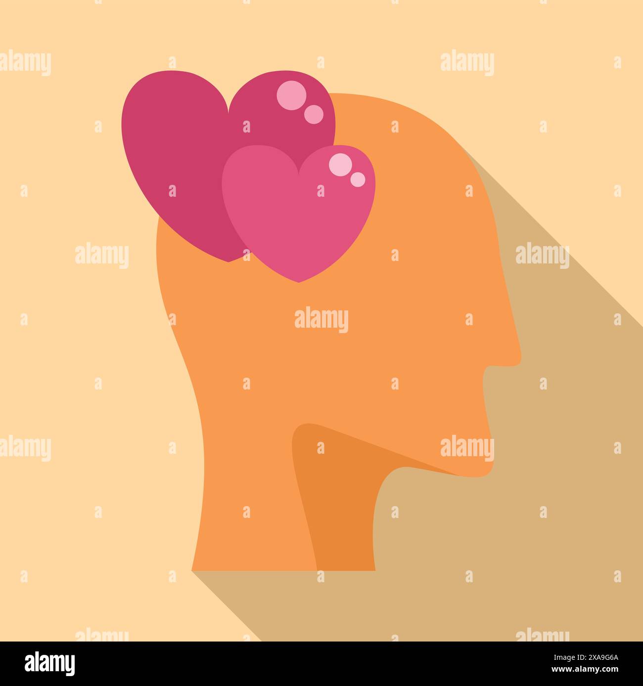 Representing falling in love and experiencing romance, showing ...