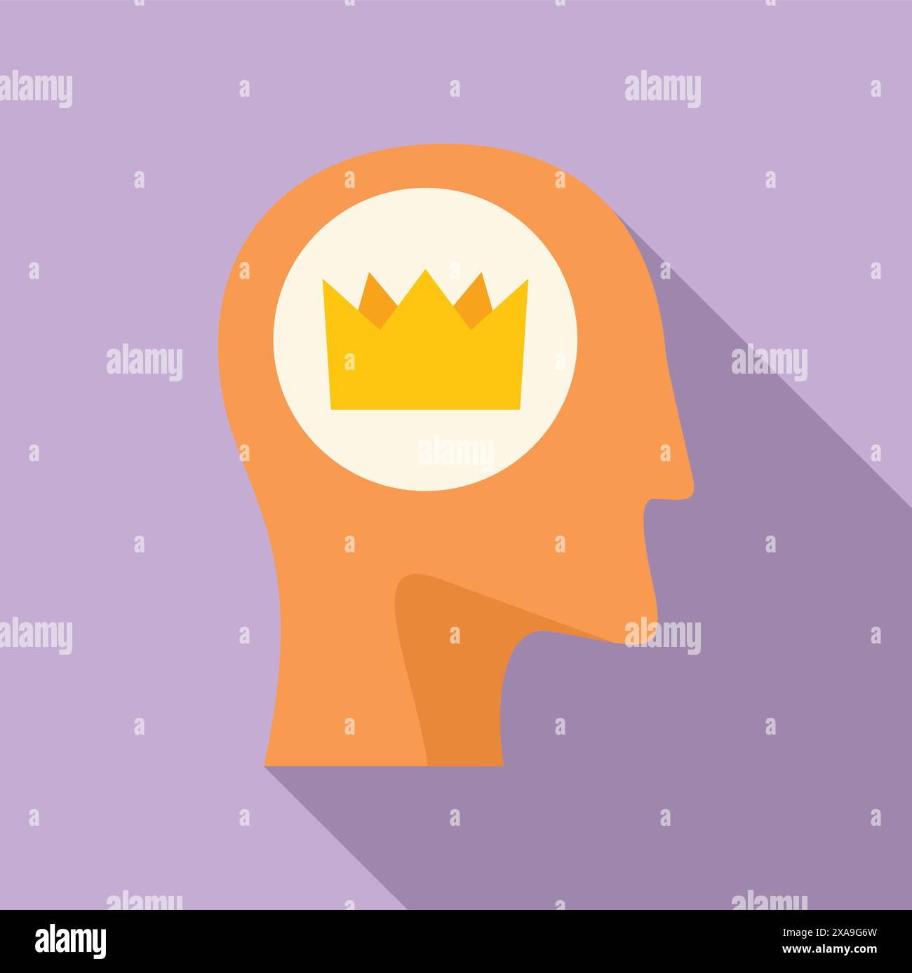 Empowering your ambition, the crowned mind thinking big towards success ...