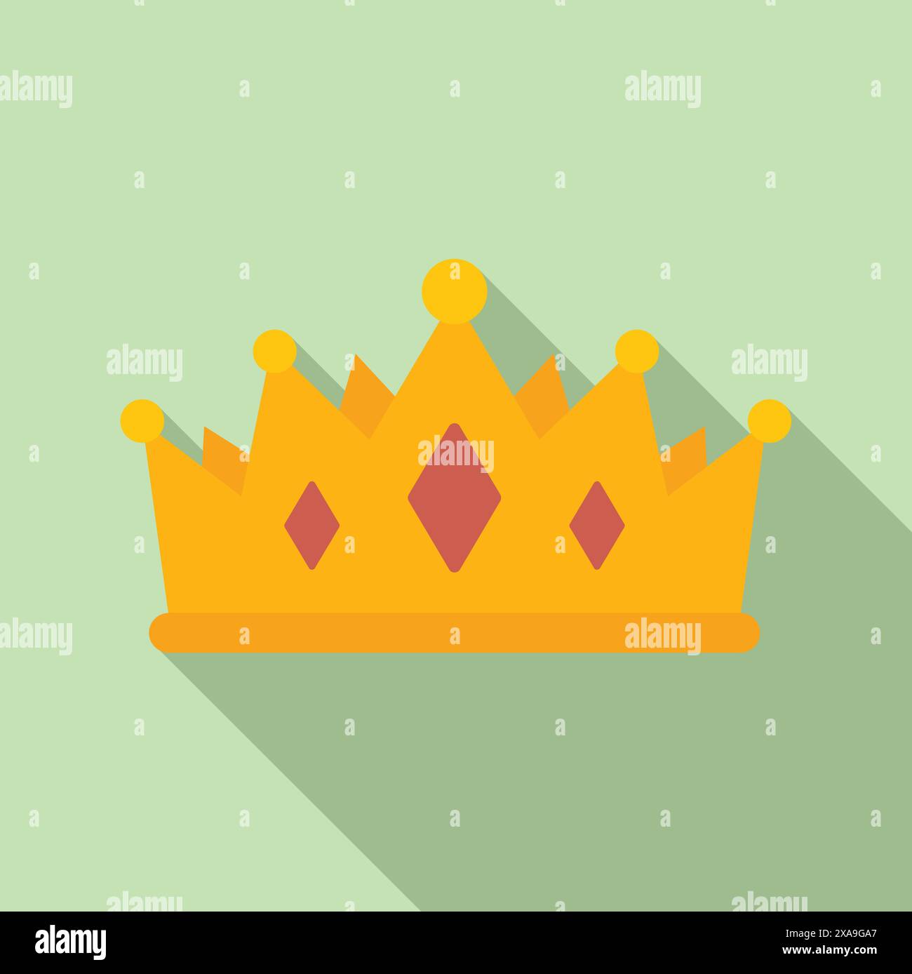 Classic symbol of power, often used to represent kings and queens Stock ...