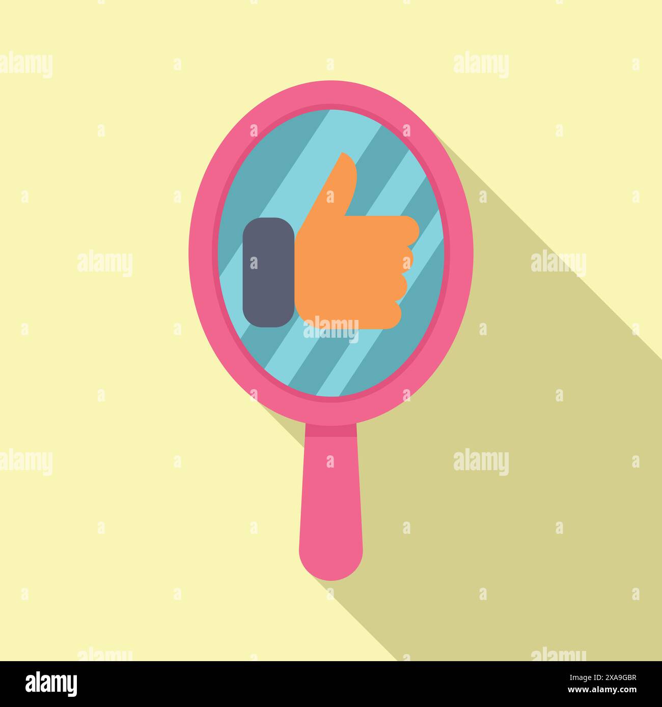 Self acceptance success Stock Vector Images - Alamy