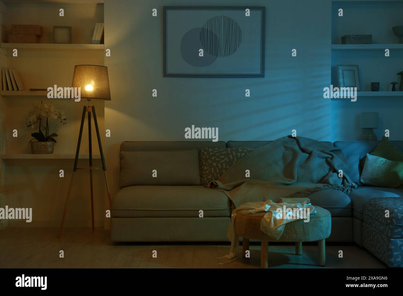 Stylish couch hi-res stock photography and images - Alamy