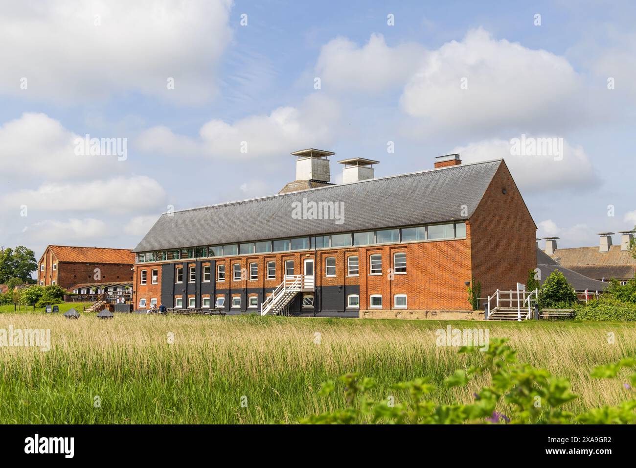 Snape Maltings, a venue for the aldeburgh Festival. Suffolk UK Stock ...