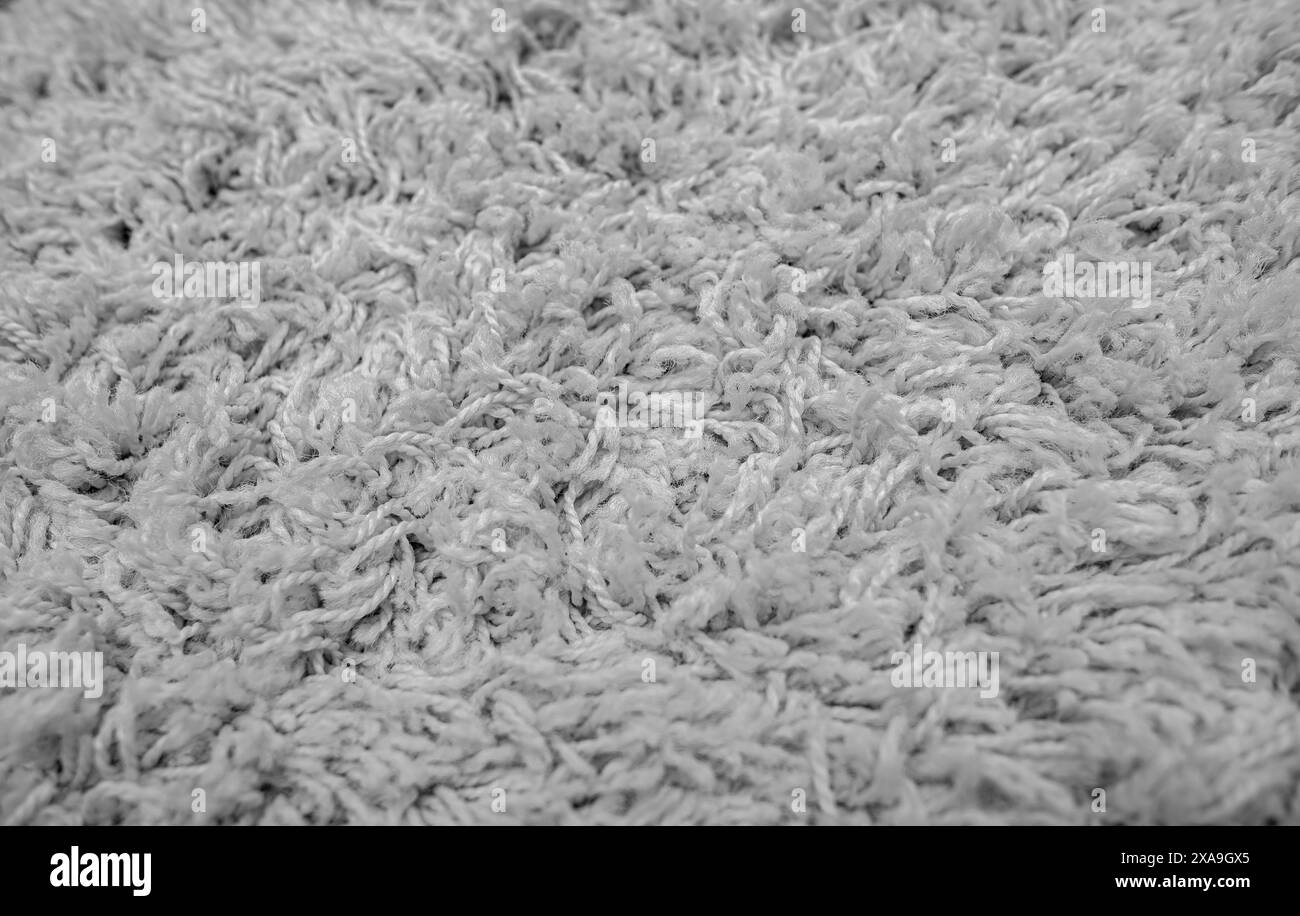 Soft white rug Black and White Stock Photos & Images - Alamy