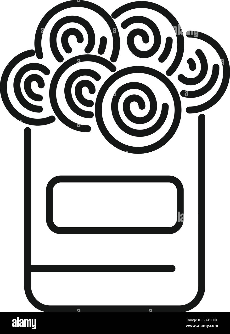 Fingerprint scanner authentication used unlock hi-res stock photography ...