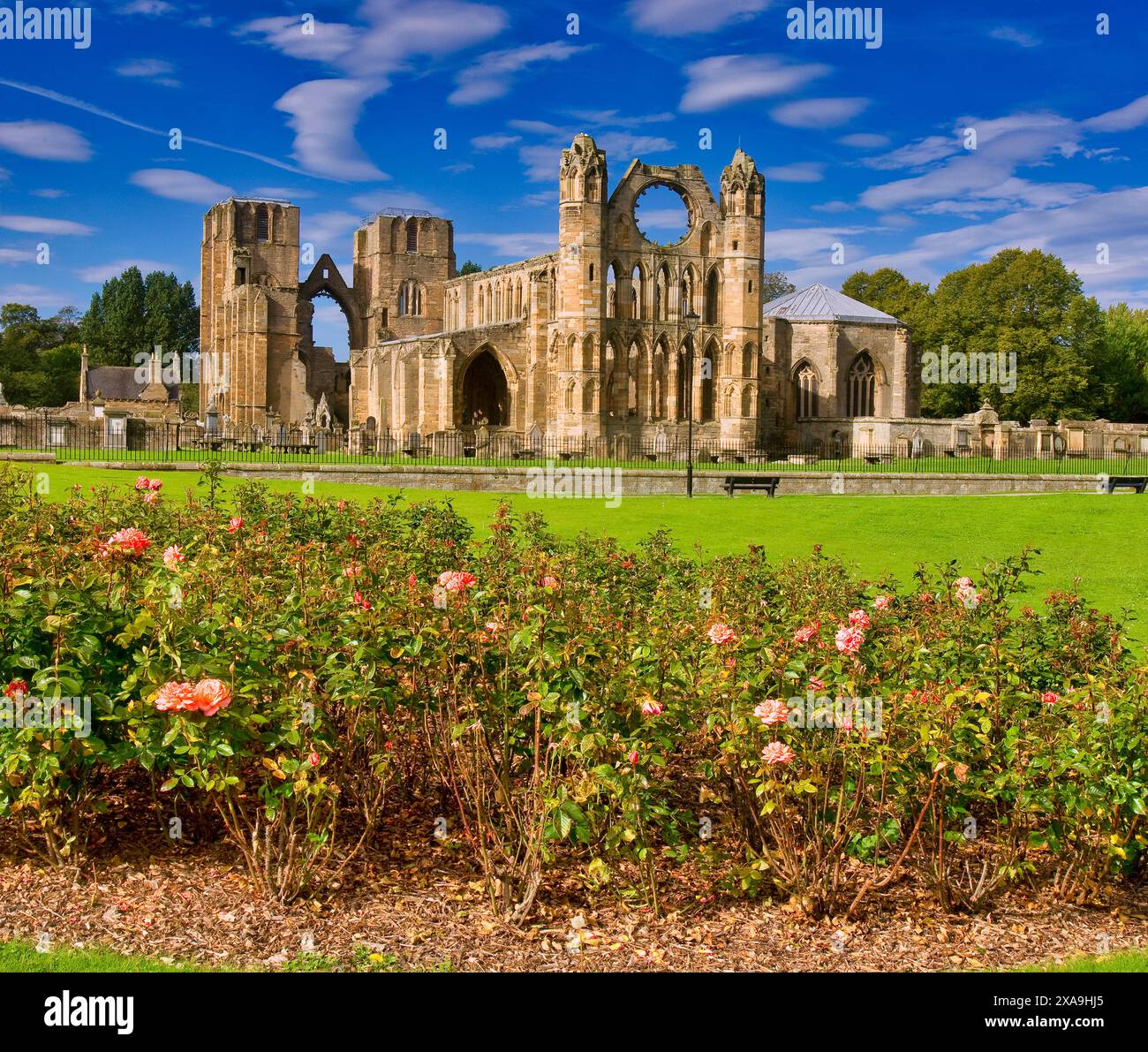 Elgin cathedral ruins hi-res stock photography and images - Alamy