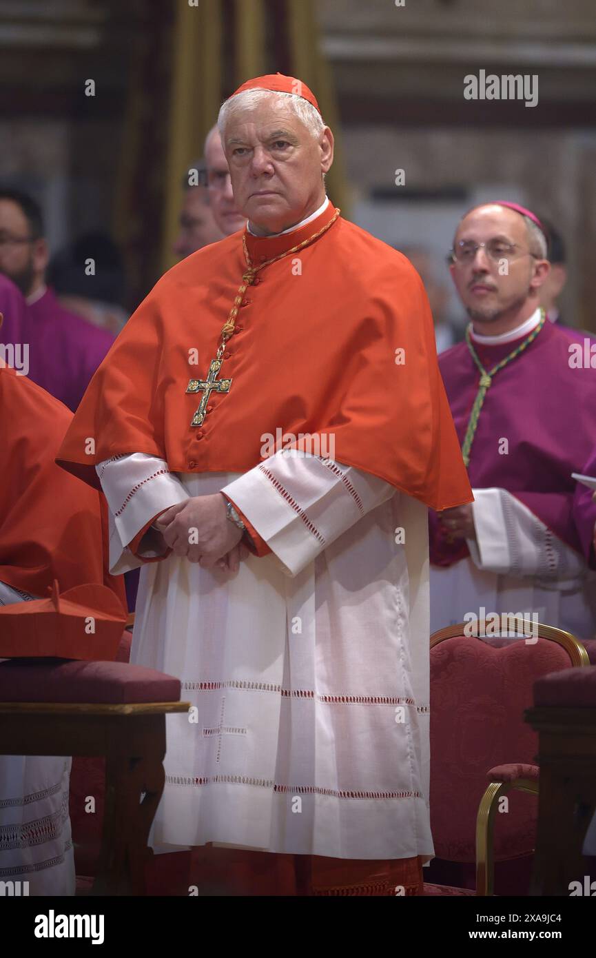 Cardinal Gerhard Ludwig Muller during a Corpus Domini procession ...